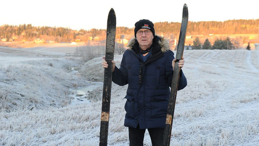 Gikk ut i raset med hoppski på beina - s-n.no