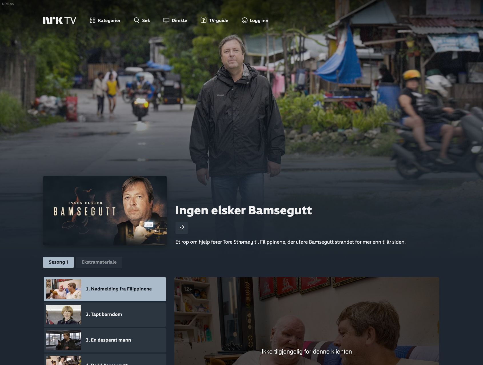 NRK felt i PFU for «Ingen elsker Bamsegutt» - mn24.no
