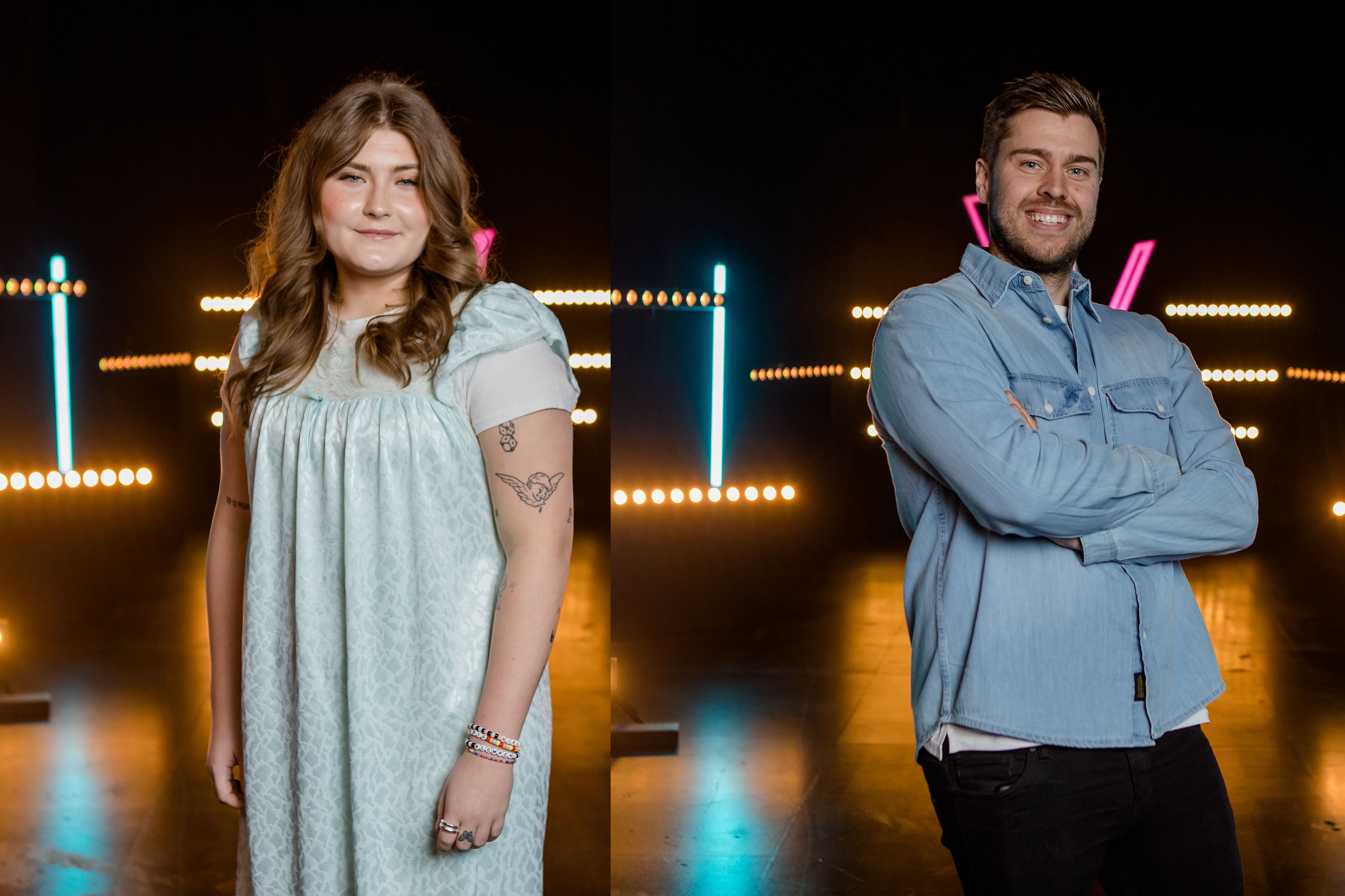 Mathea og André synger for plass i livesendingene - smp.no