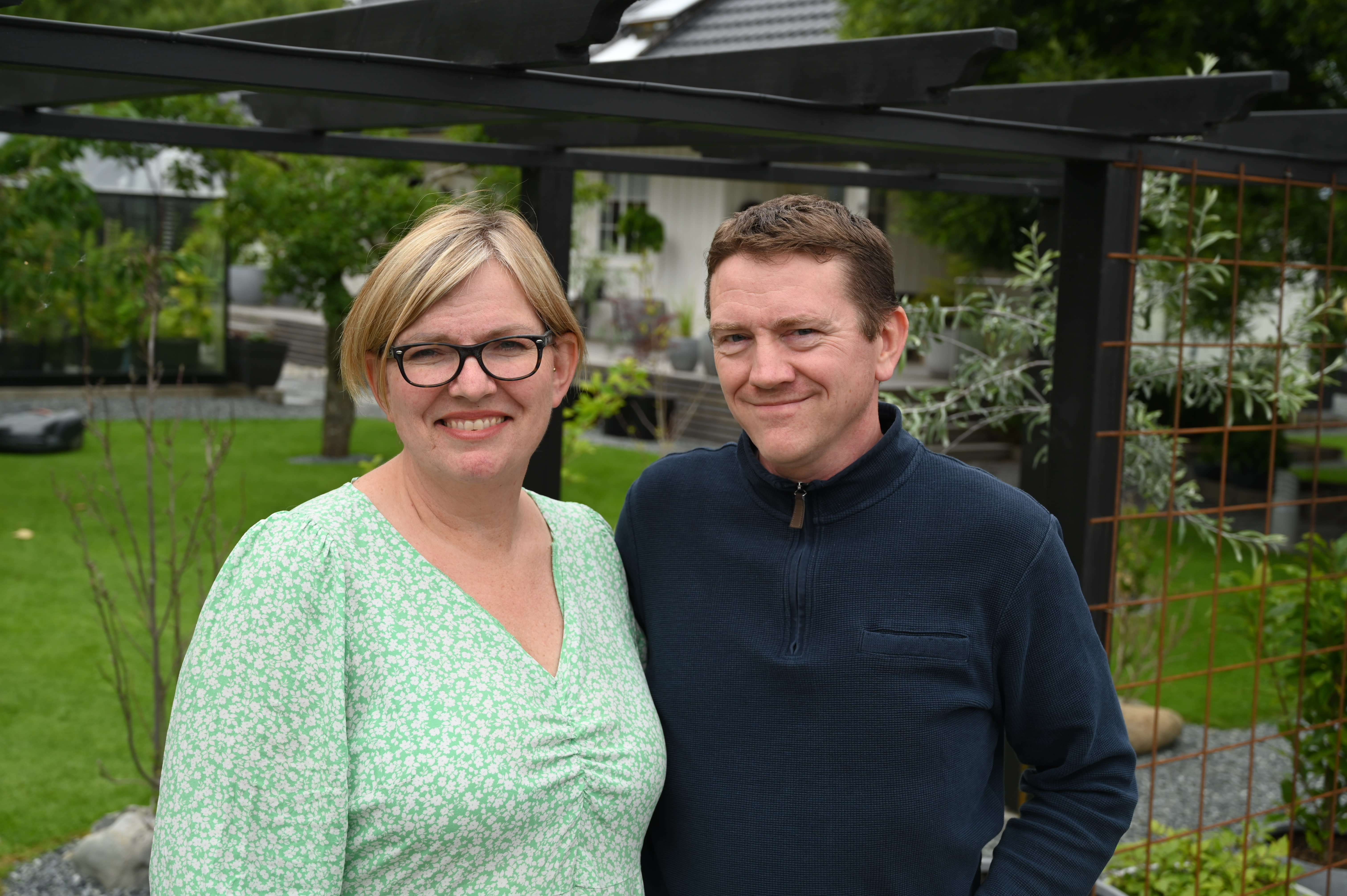 Paret bruker all sin fritid ute i hagen: – Det er sikkert genetisk ...