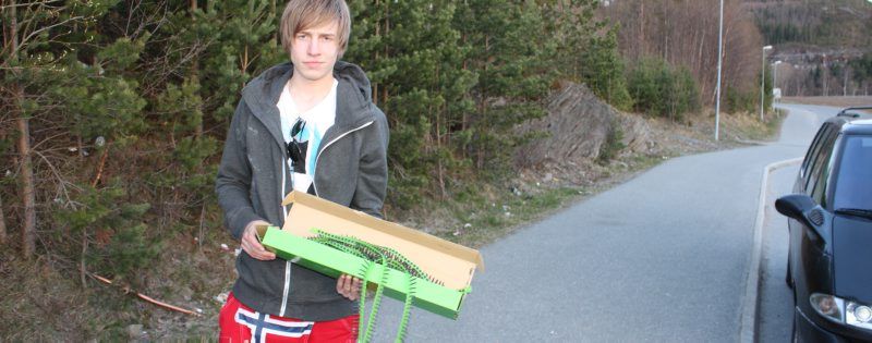 Kjørte på "spikermatte" - bladet.no