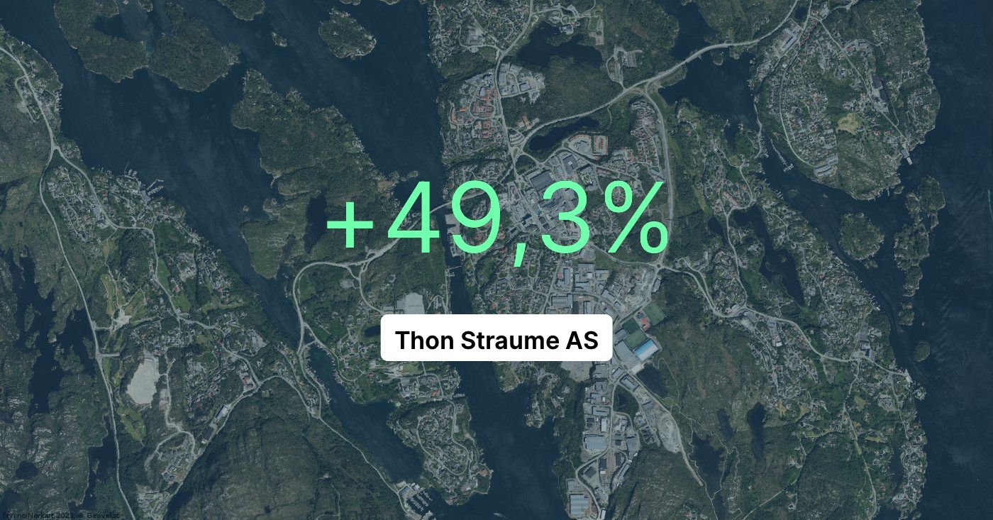 Her er tallene som viser hvordan Thon Straume AS gjorde det i 2022 ...