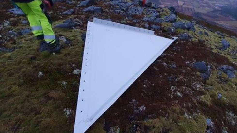 Varslet om fare for fallende gjenstander: – Anser risikoen som veldig ...