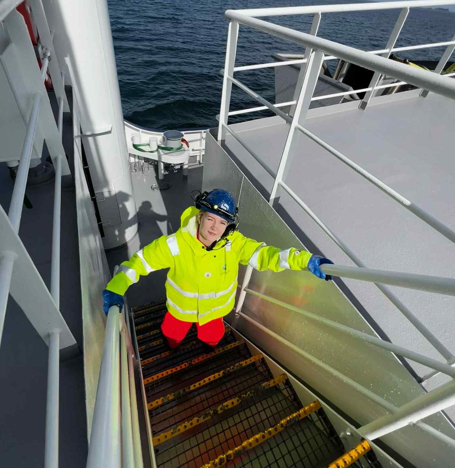 Hanna går mot straumen: – Det er ingen jenter om bord - sunnhordland.no