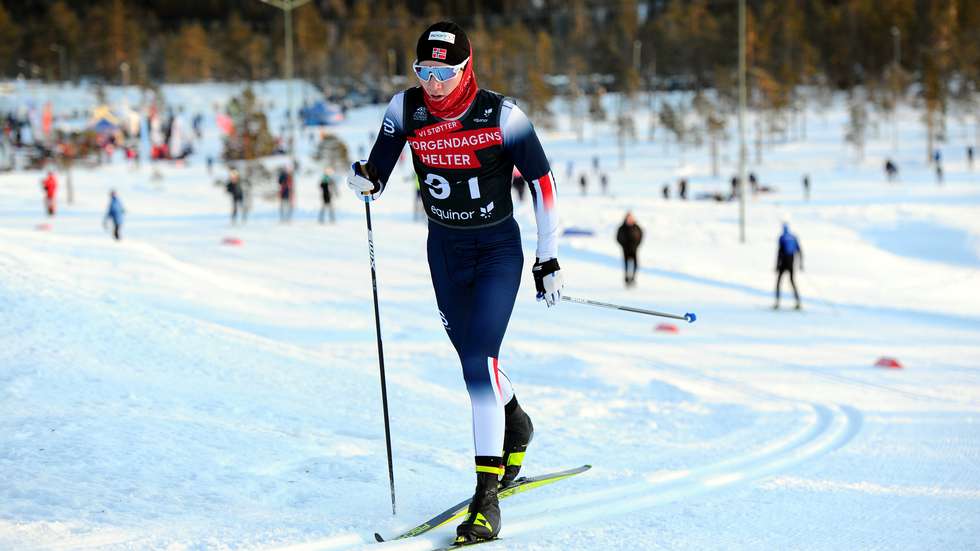 Johan var en skilengde unna første NM-medalje - vol.no