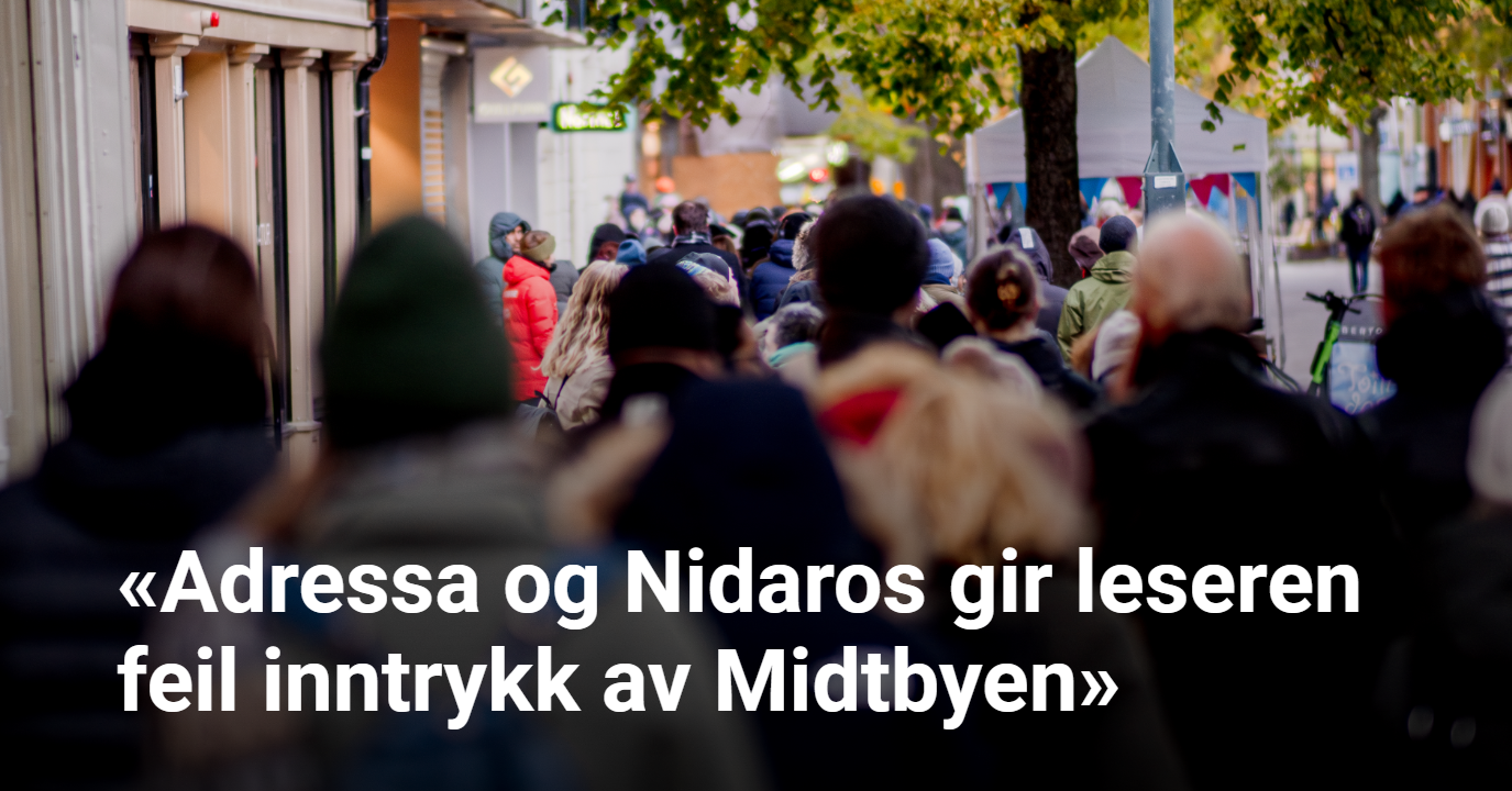 Midtbyen skal nok klare seg - adressa.no