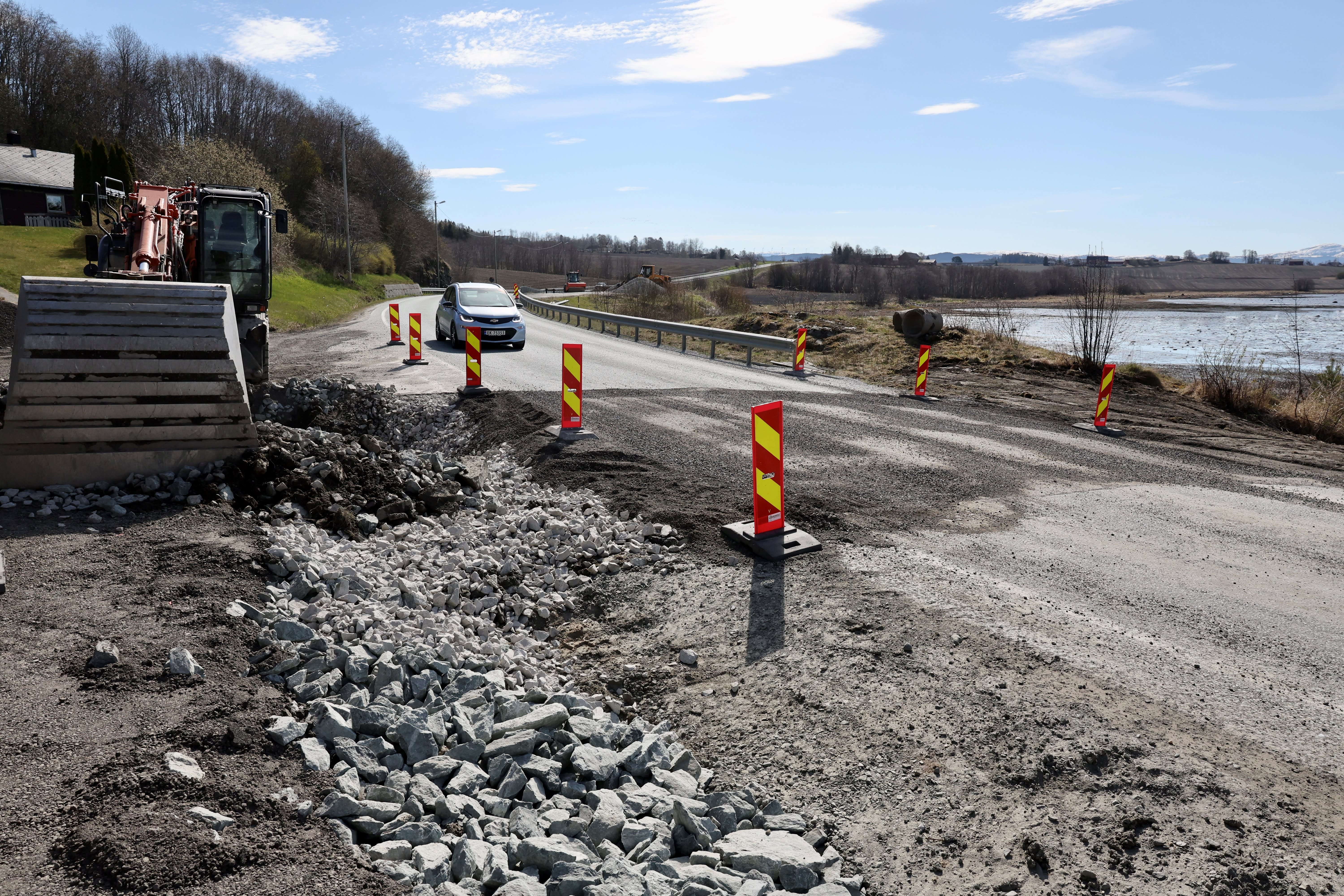 Fikk melding om biler som slo nedi: – Senk farten! - innherred.no