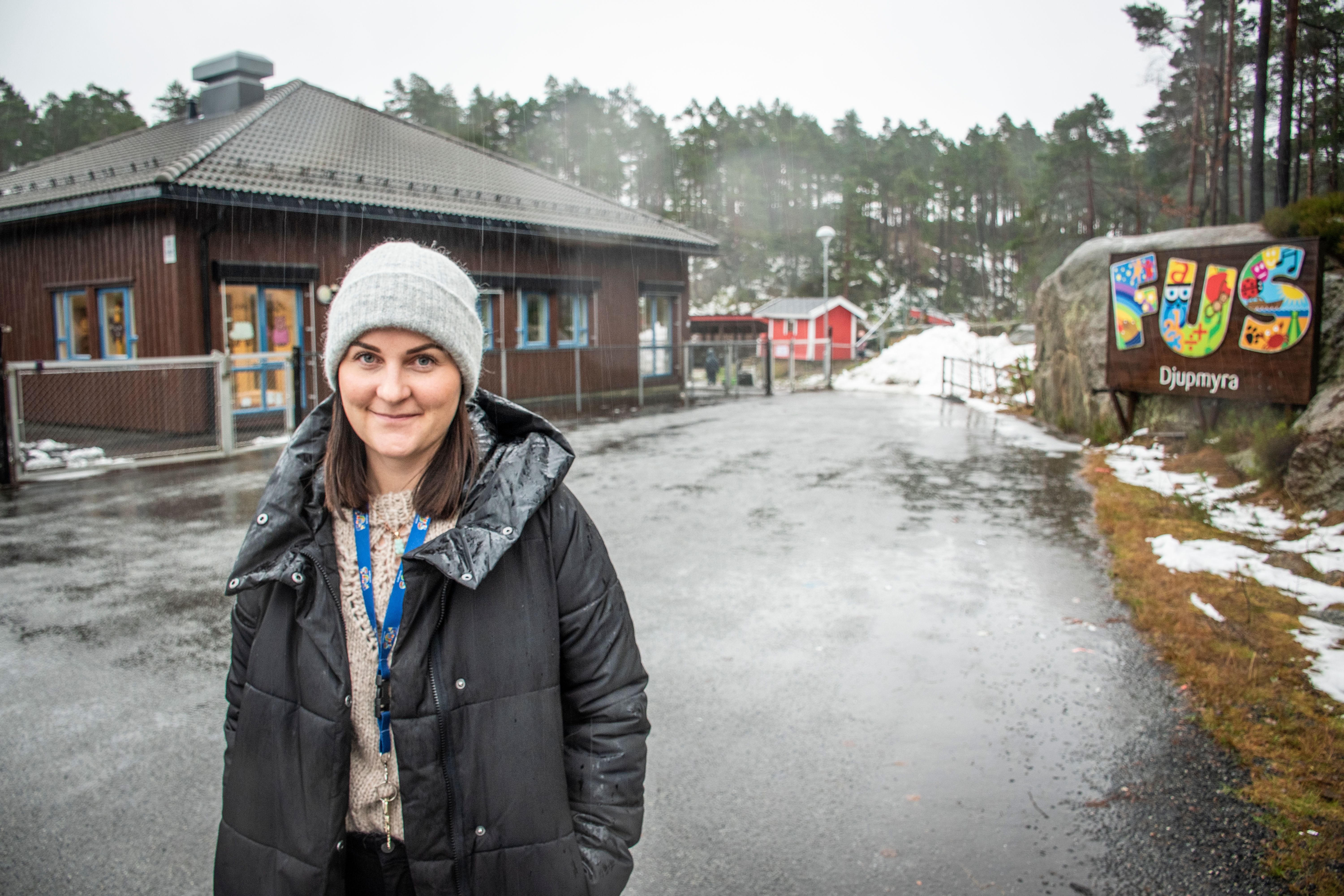 Ann Kristin (35) er ny daglig leder i Djupmyra barnehage ...