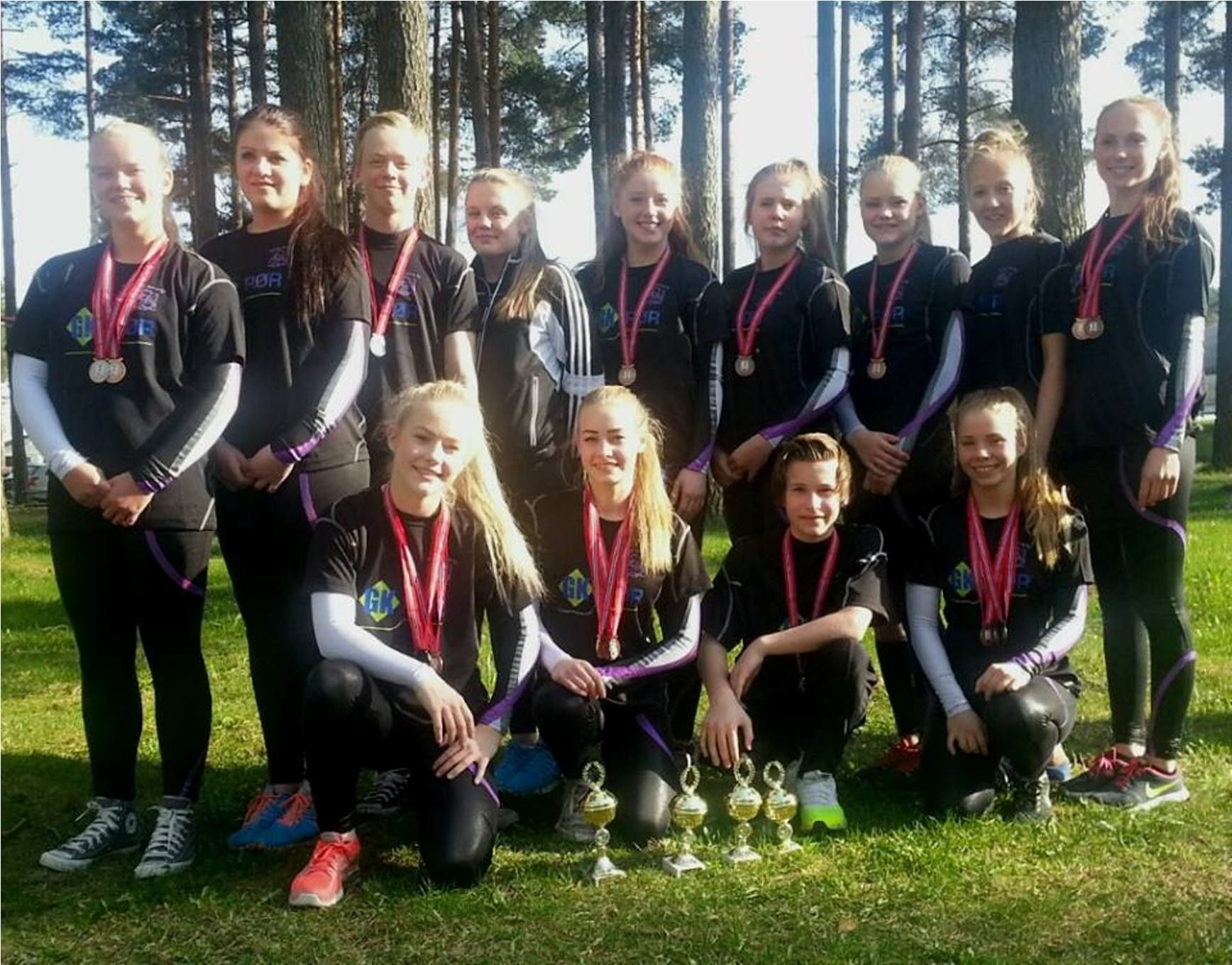 Sølv til Malvik-turnerne under NM