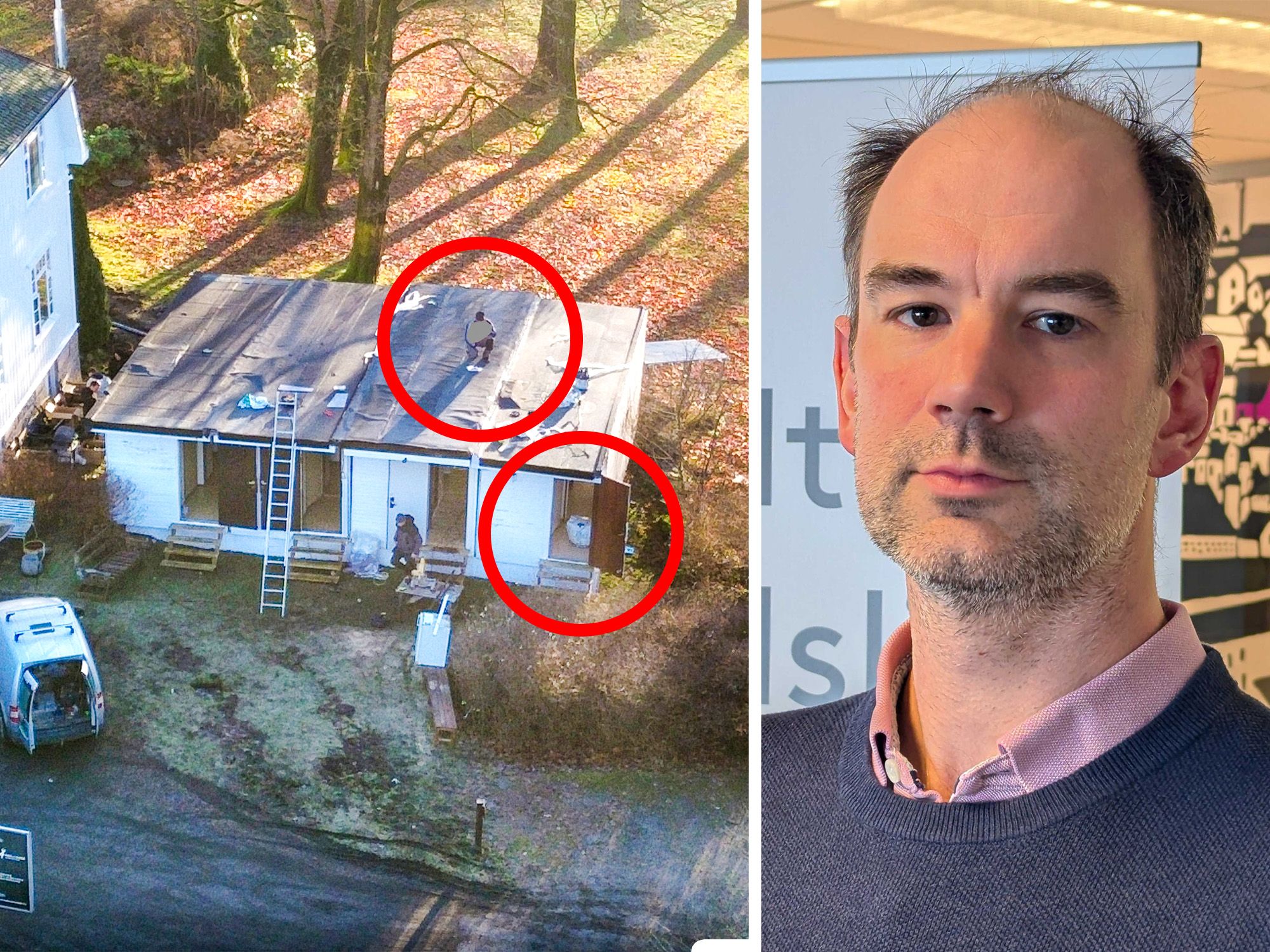 Arbeidstilsynet skulle bare teste en drone. Nede på bakken oppdaget de ...