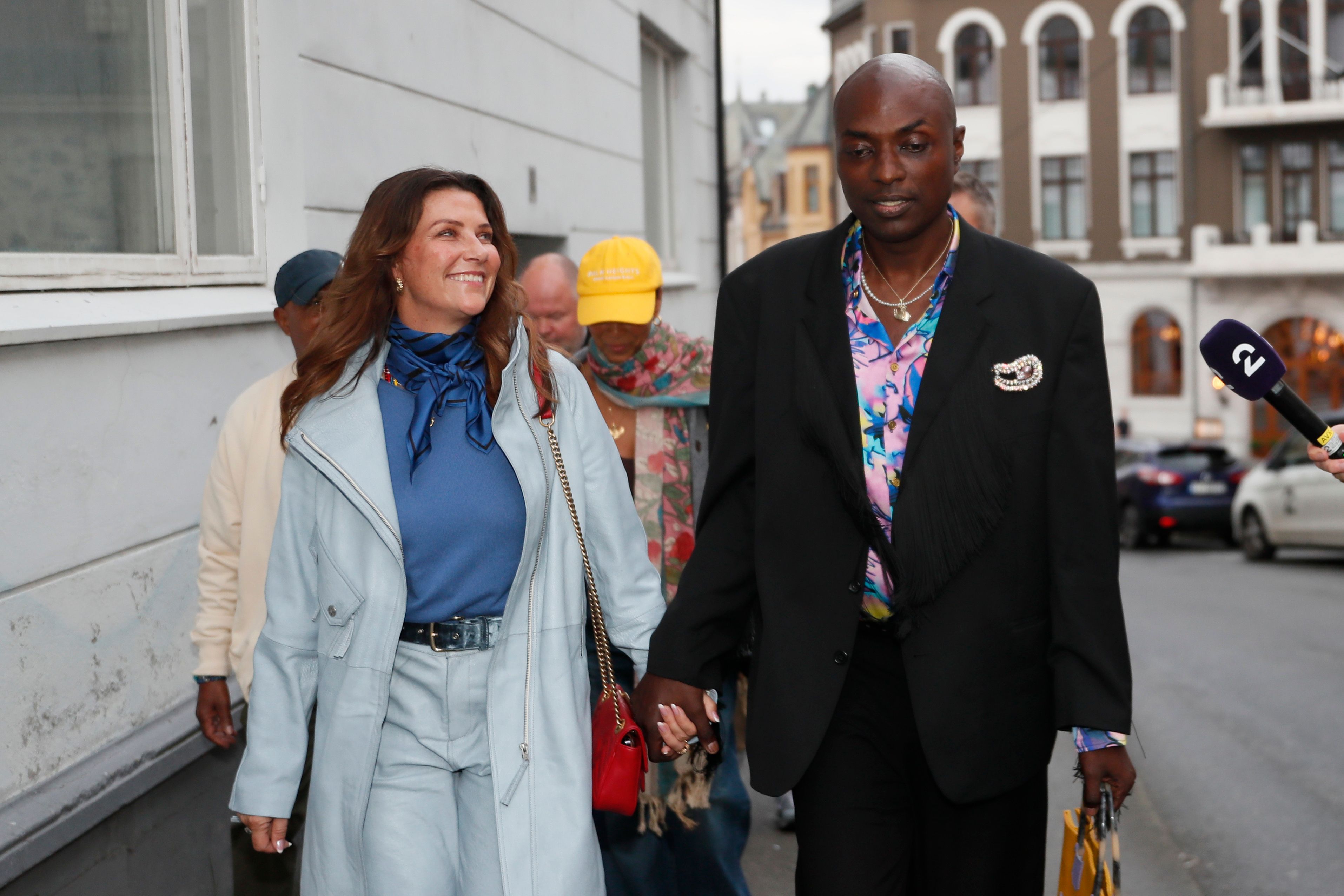 Märtha Louise og Durek Verrett har landet i Ålesund - adressa.no