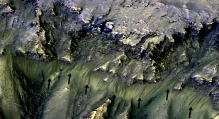Flytende vann funnet på Mars - smp.no Flytende vann funnet på Mars - smp.no