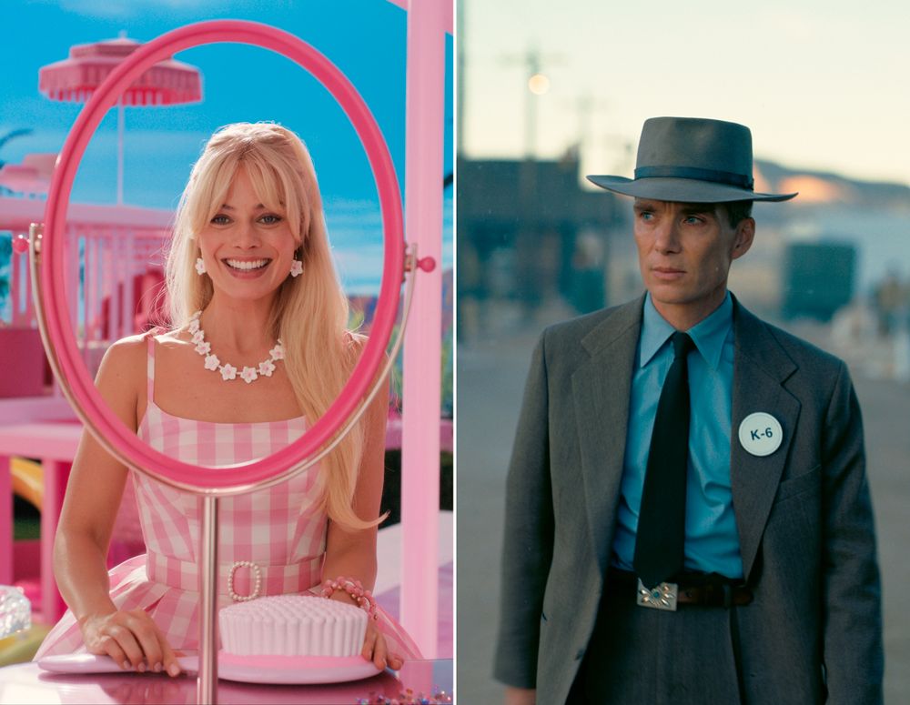 «Barbie» og «Oppenheimer» spilte inn over fem milliarder kroner i ... «Barbie» og «Oppenheimer» spilte inn over fem milliarder kroner i ...