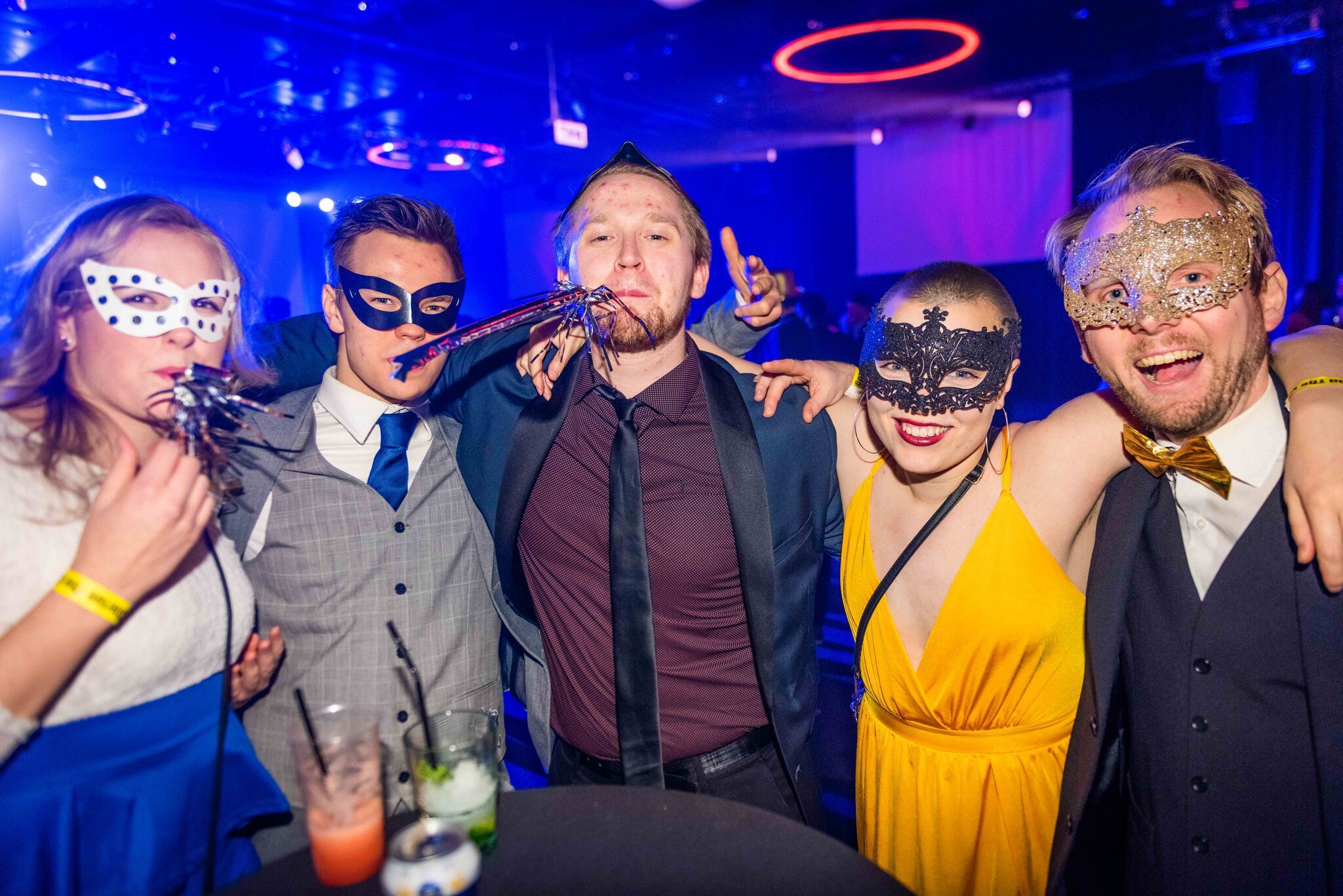 Disse var på maskeradeball på The Edge nyttårsaften - itromso.no