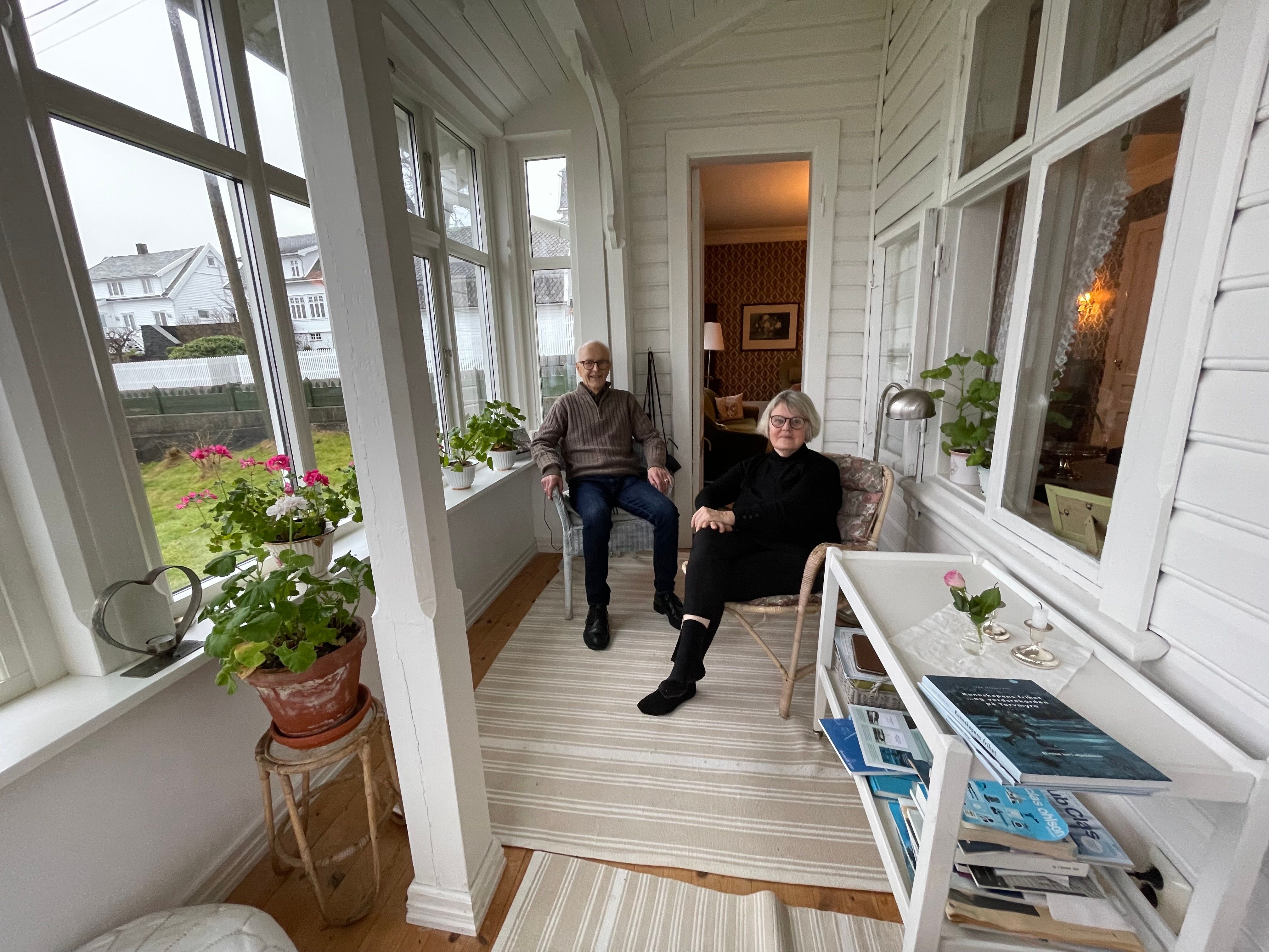 Dette er historia om «huset med glasverandaen» på Hystad. No forsvinn ...