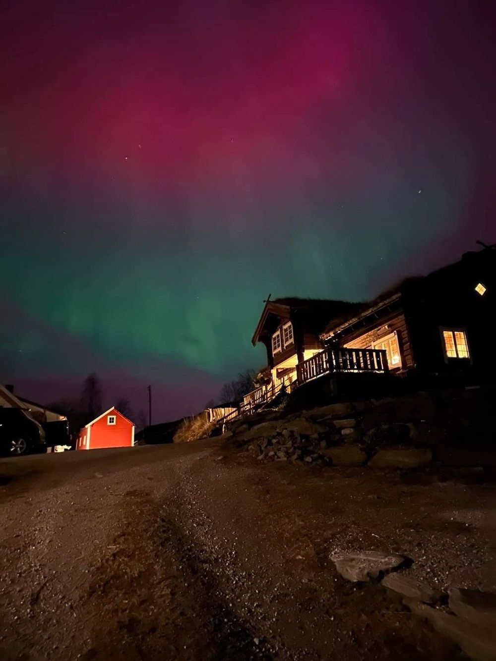 Fekk du ikkje med deg nordlyset i helga? I så fall har meteorologen ... Fekk du ikkje med deg nordlyset i helga? I så fall har meteorologen ...