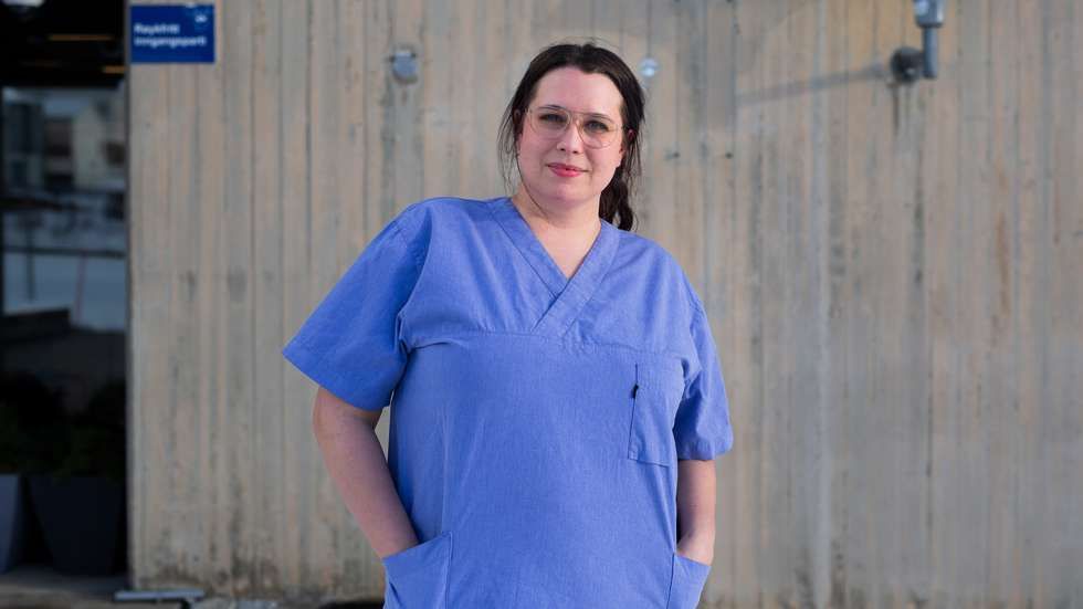 Lill-Kristin jobber tett på viruset hver dag - vol.no