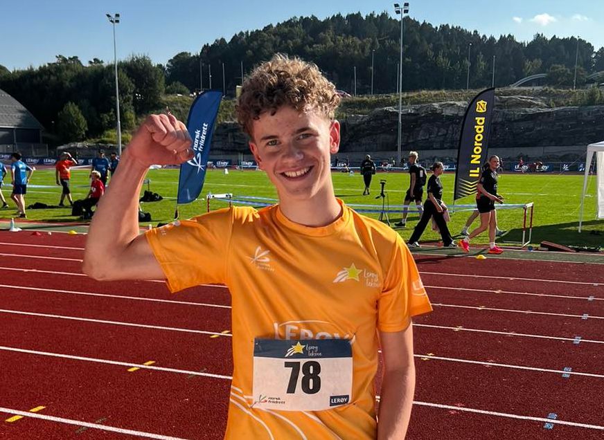 Brage (14) hoppet seg inn i historiebøkene: – Det var bra klaff, ja ...