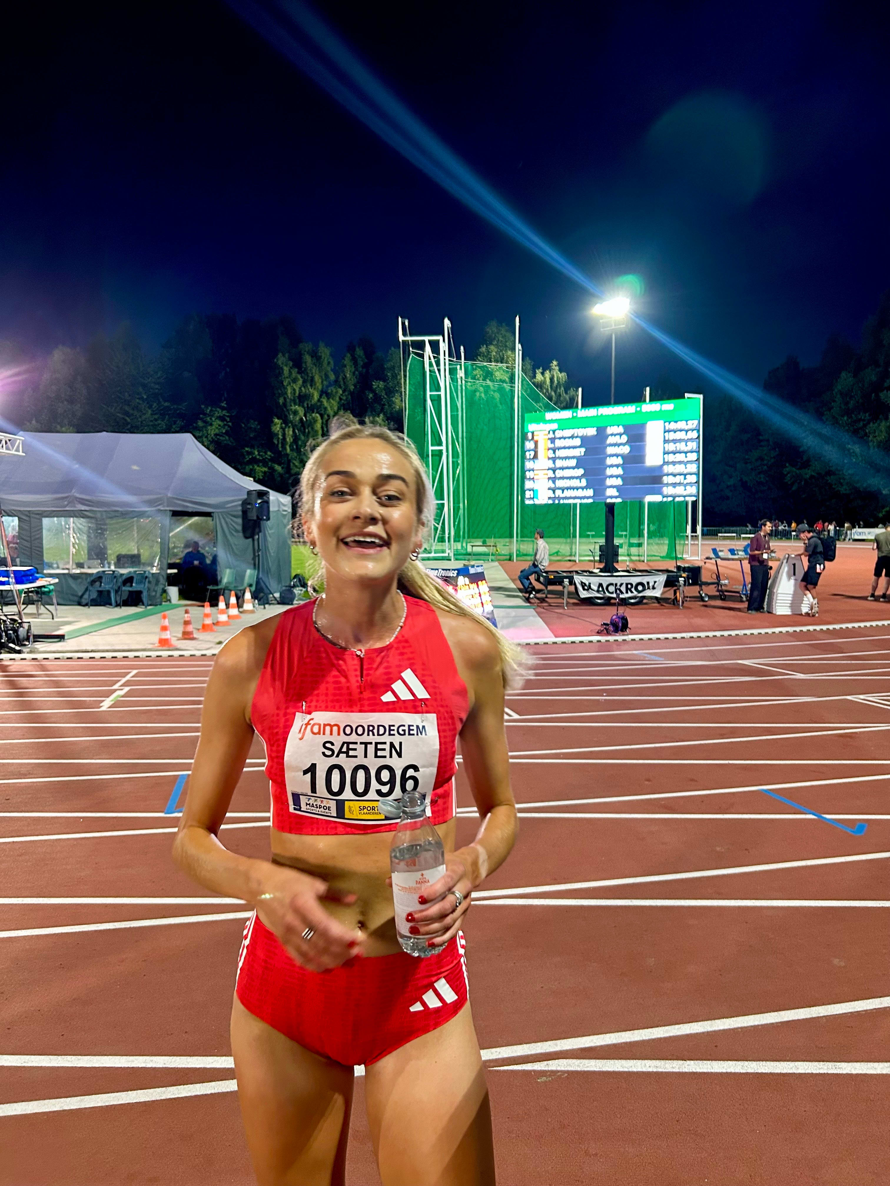Amalie Sæten passerte Grete Waitz på 5000 meter - fvn.no