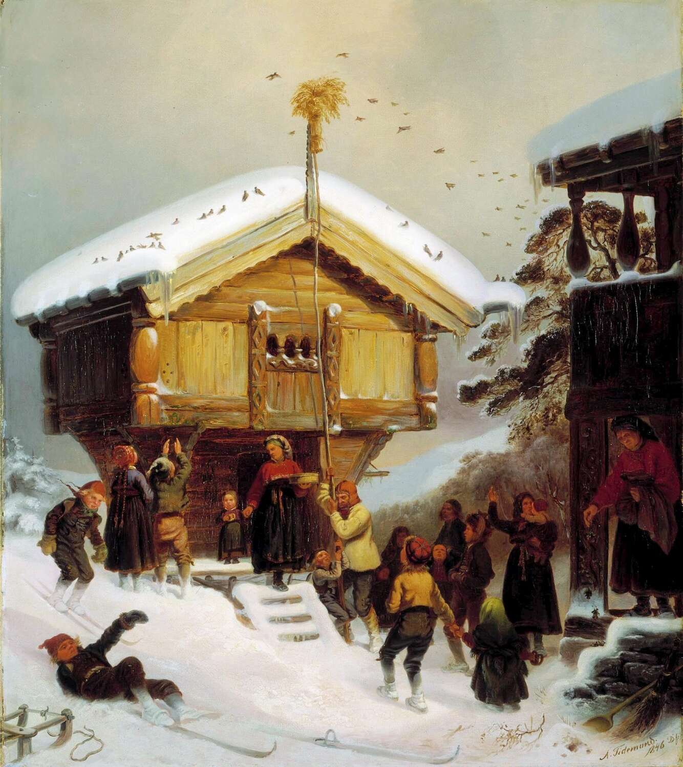 Slik feira telemarkingane jol i eldre tider - varden.no