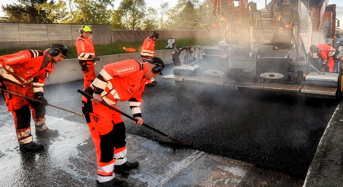 Her vil det lukte asfalt til sommeren - ht.no Her vil det lukte asfalt til sommeren - ht.no