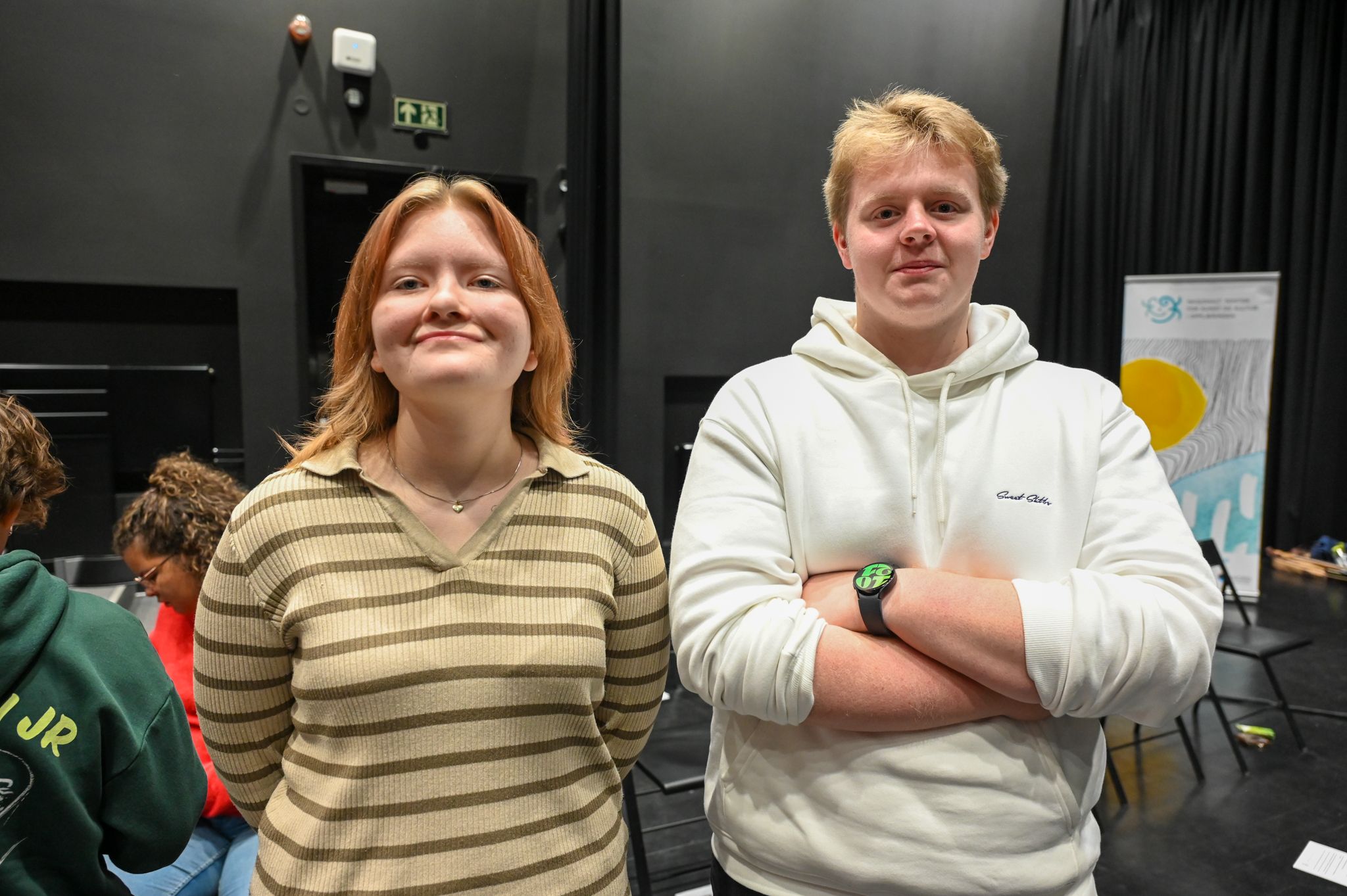 Fiona og Colin fikk lære av proffene: – Blir litt starstruck - rbnett.no