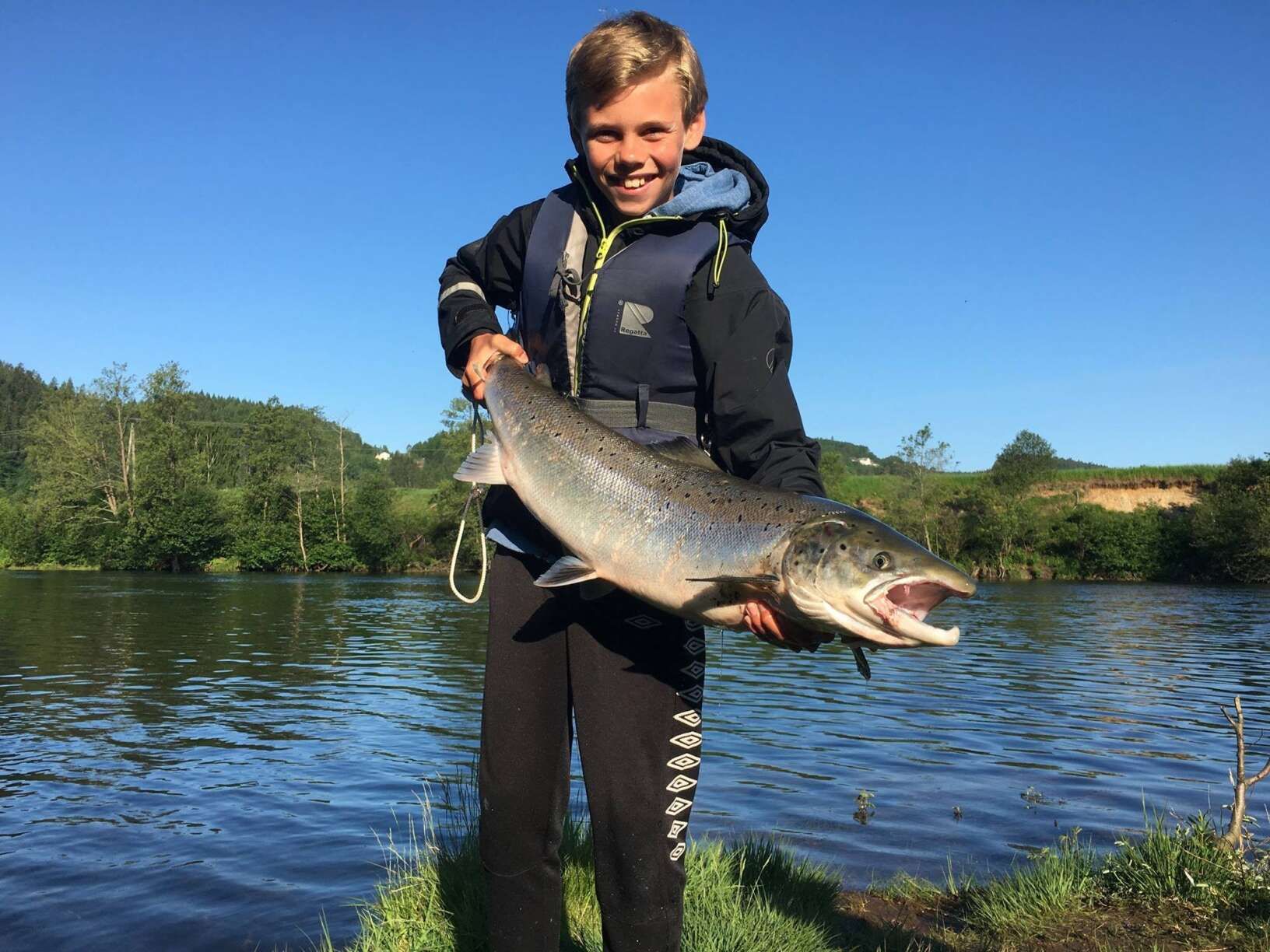 En god start på laksefiske - venneslatidende.no
