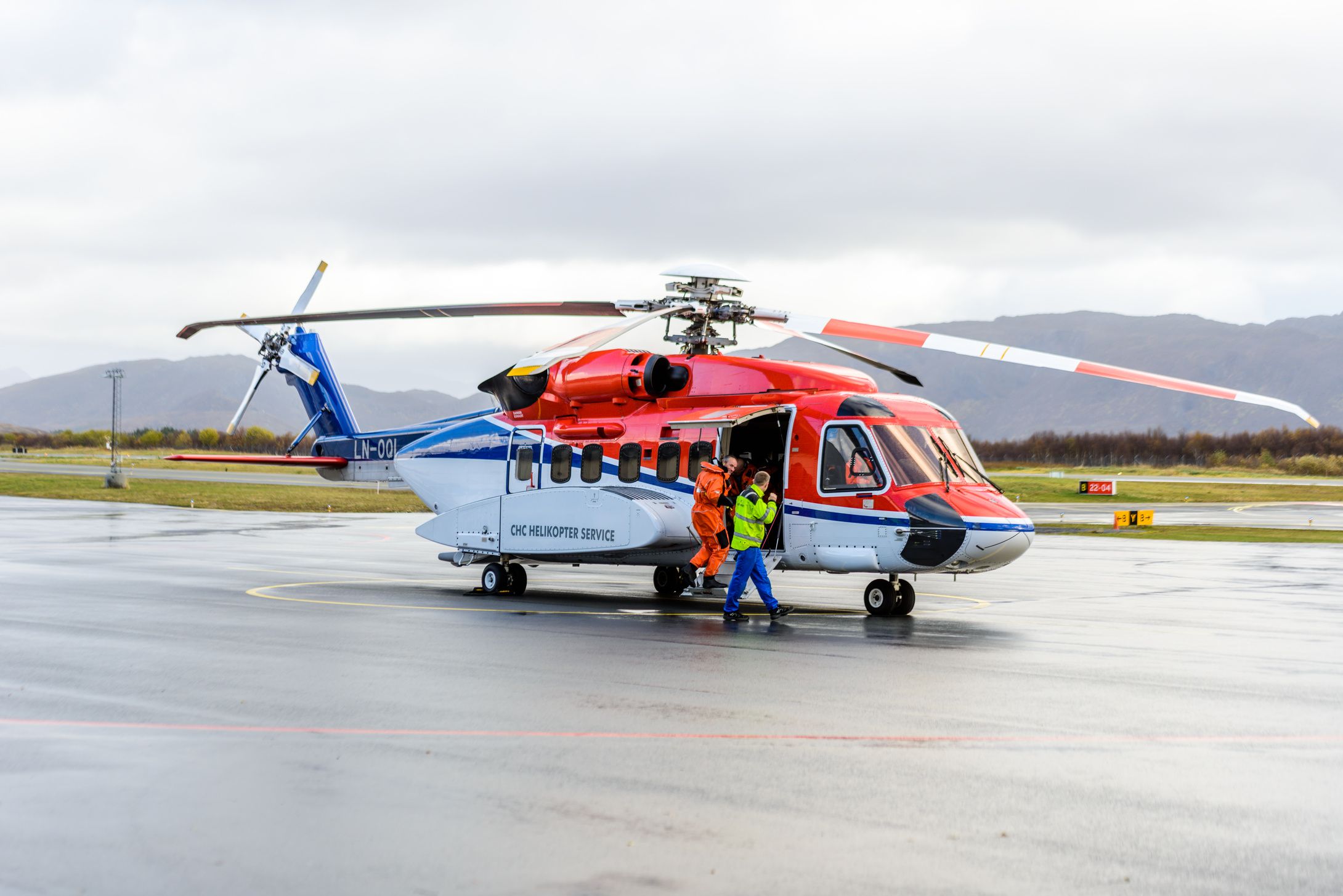 Helikoptrene sto etter brått lederbytte i selskapet - banett.no