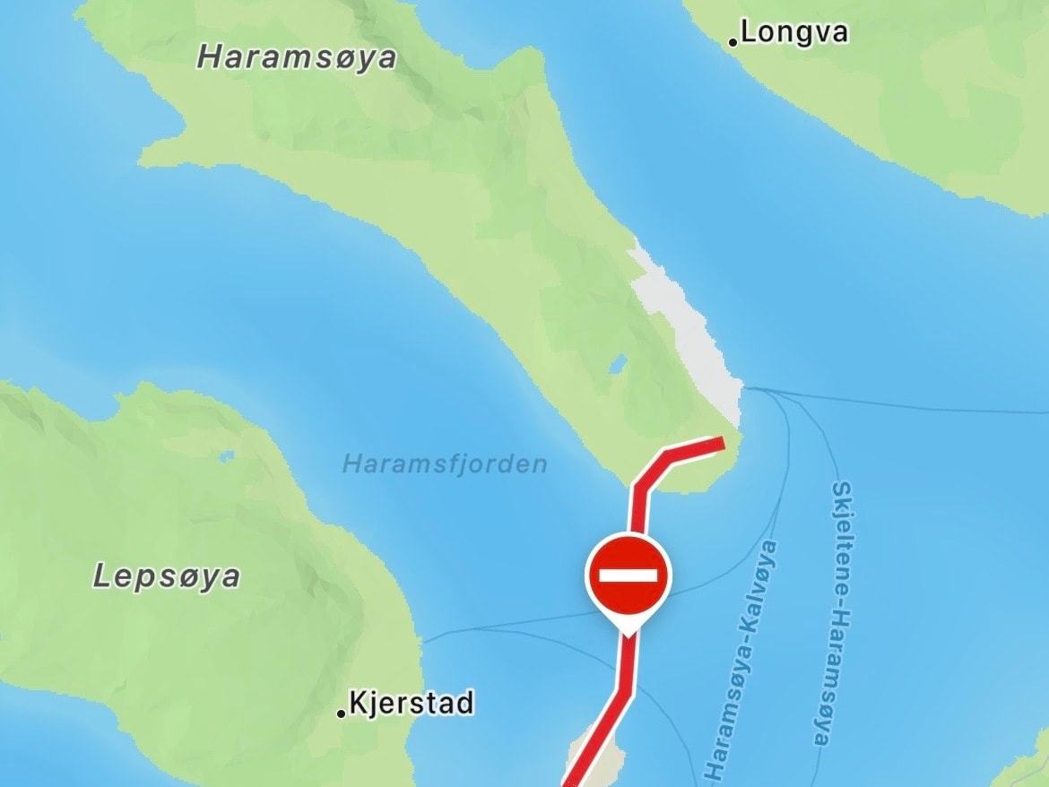 Tunnel stengt - smp.no