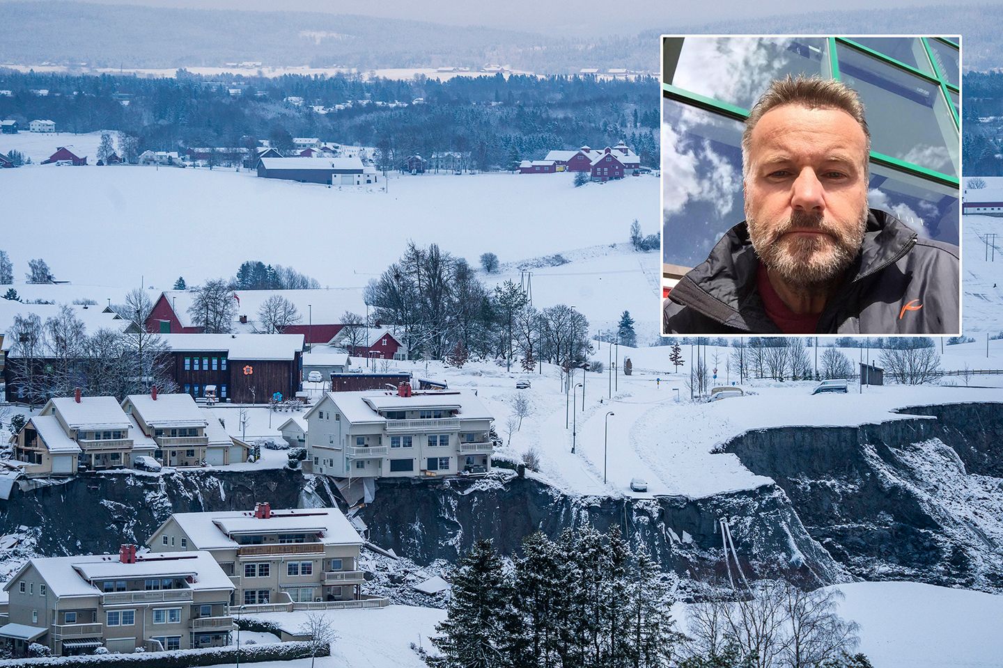 Ole Kristian fra Molde bor i Gjerdrum: – Er som å leve i ei krigssone ...