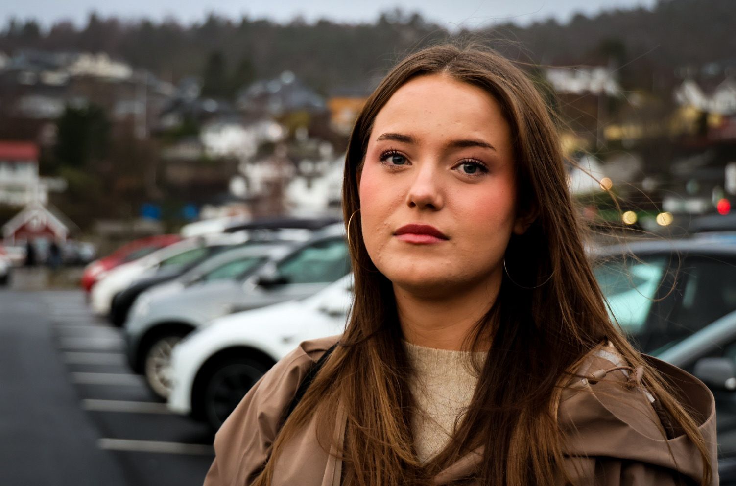 Emma (21) har parkert på Kleppestø i tre år. Nå vurderer hun å flytte ...
