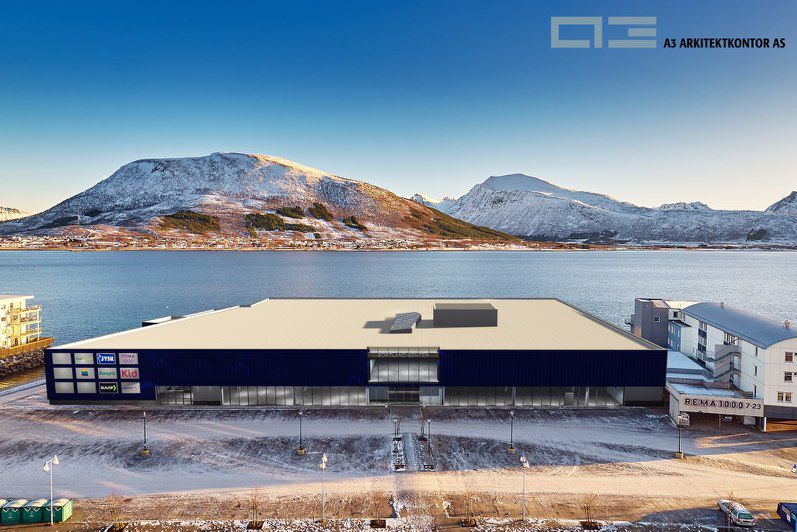 Slik blir nye Sortland Senter - vol.no