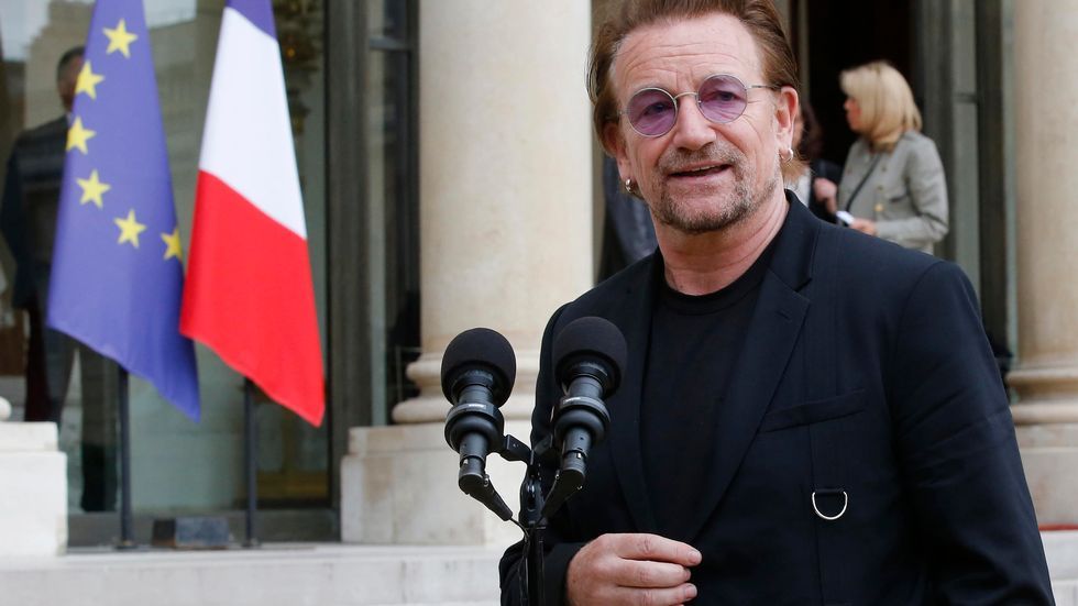Bono i møte med president Macron - itromso.no