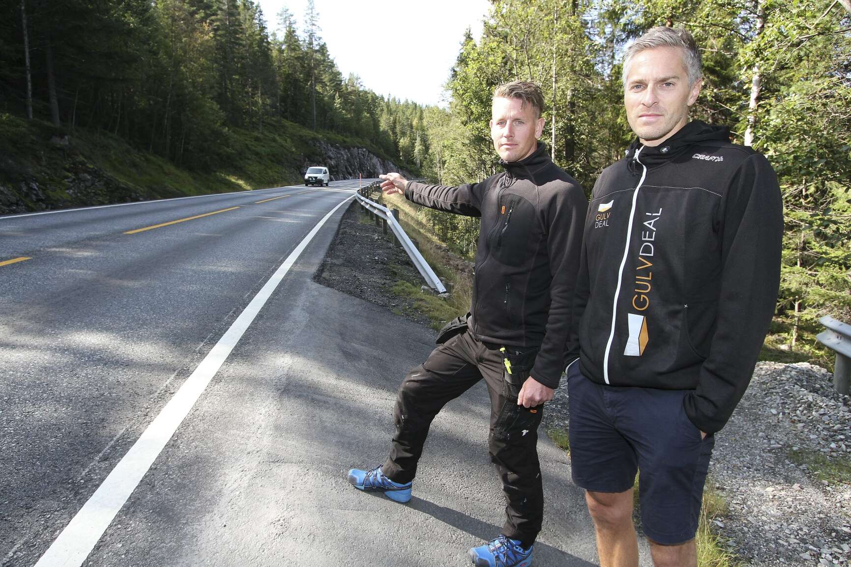 Telemarks farligste veistrekning: Vegard og Vegard hadde englevakt som ...