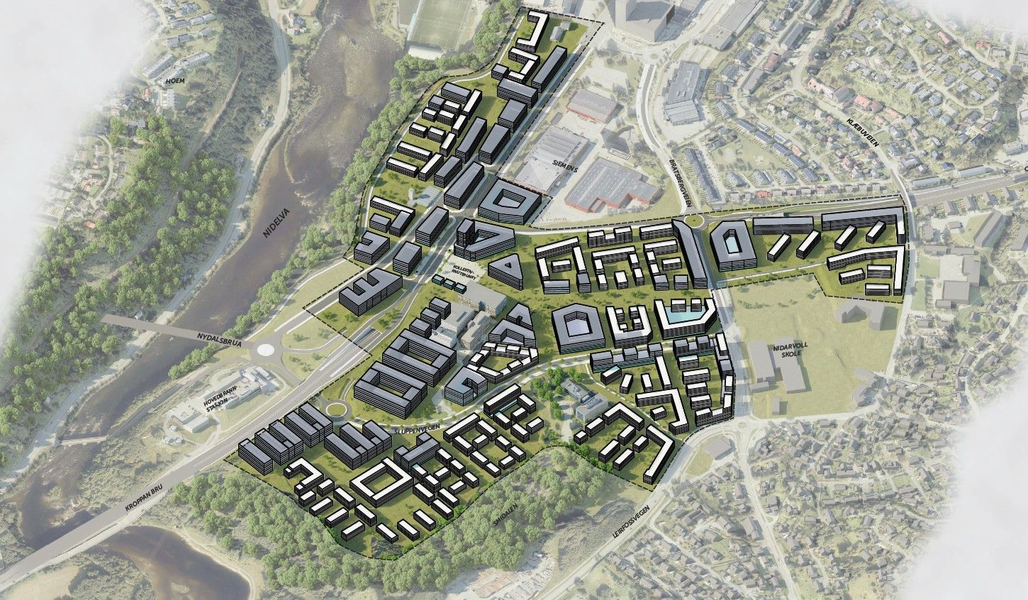 Høyhus i 15 etasjer, E6 i tunnel og 5100 nye boliger: Dette kan bli ...