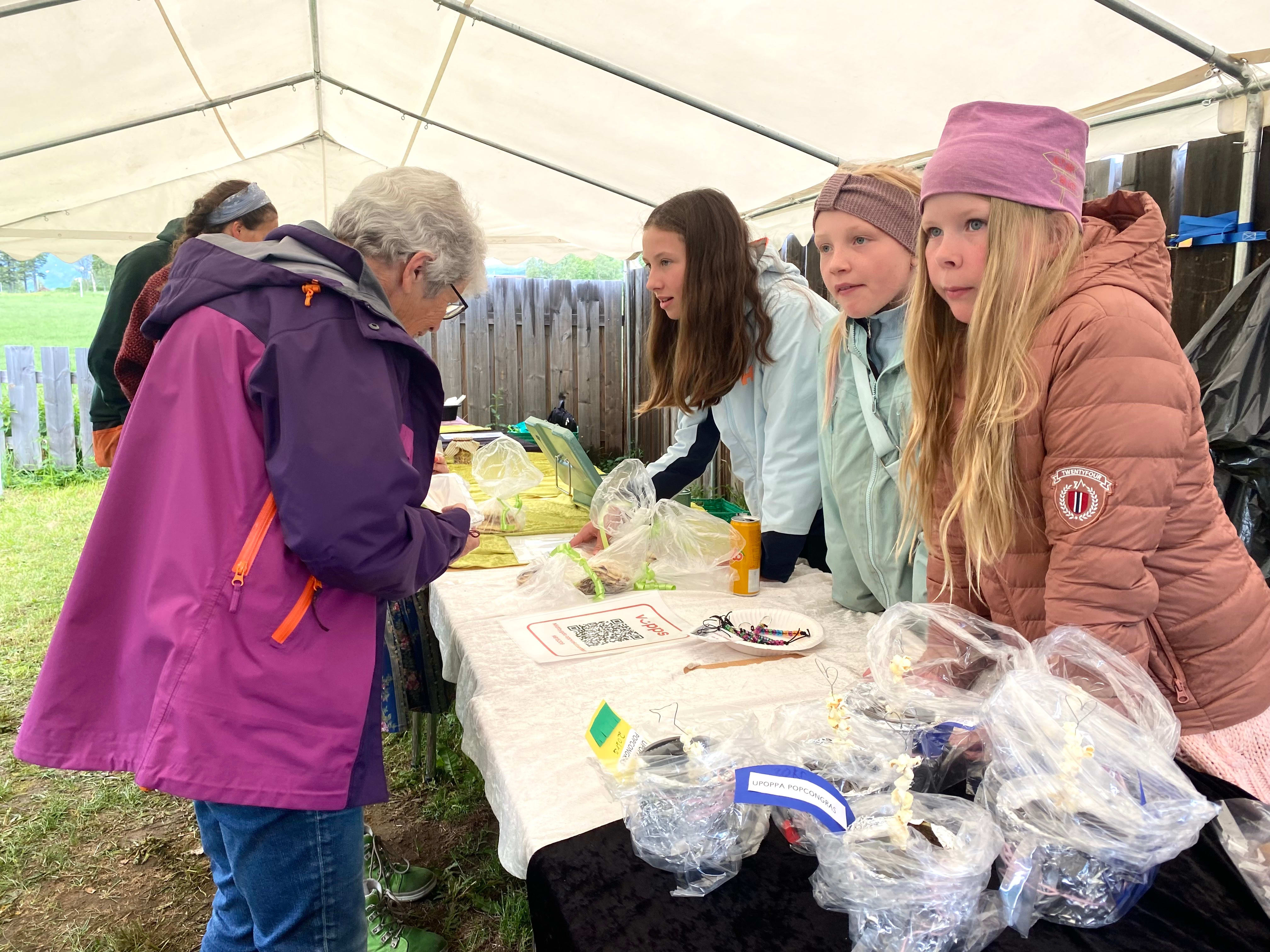 Barnas marked i bakgården - godsakene forsvant i en fei - opp.no