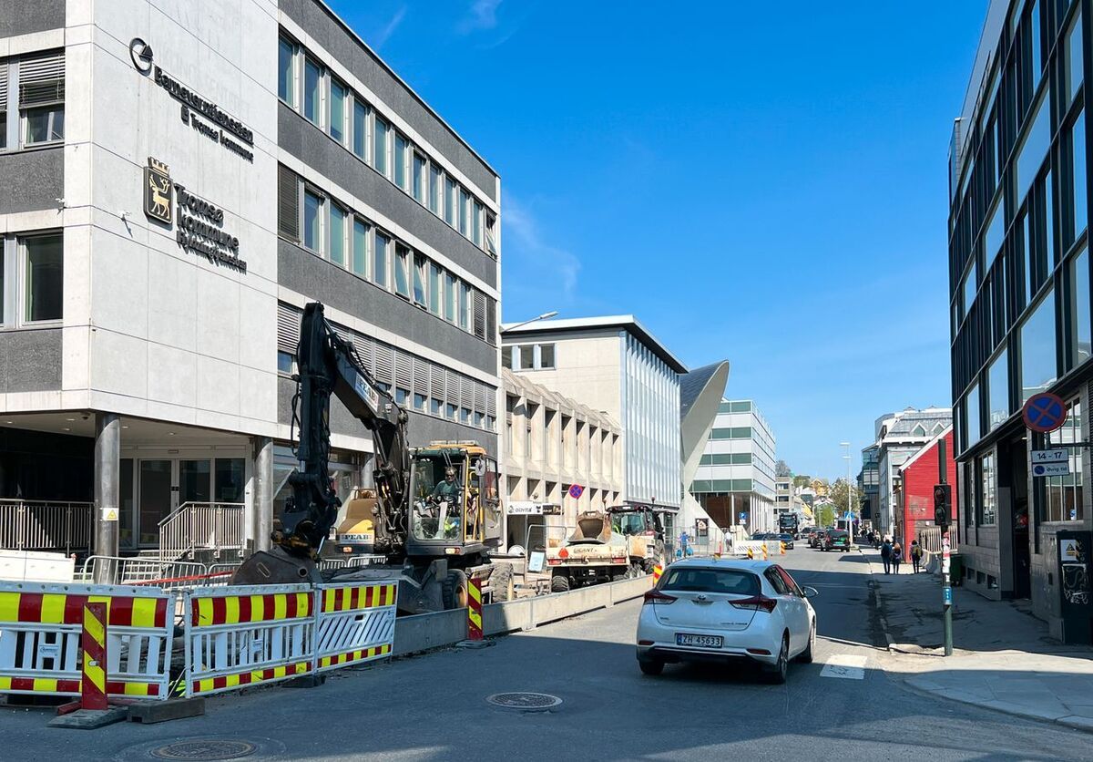 Derfor graves det i Fredrik Langes gate - itromso.no