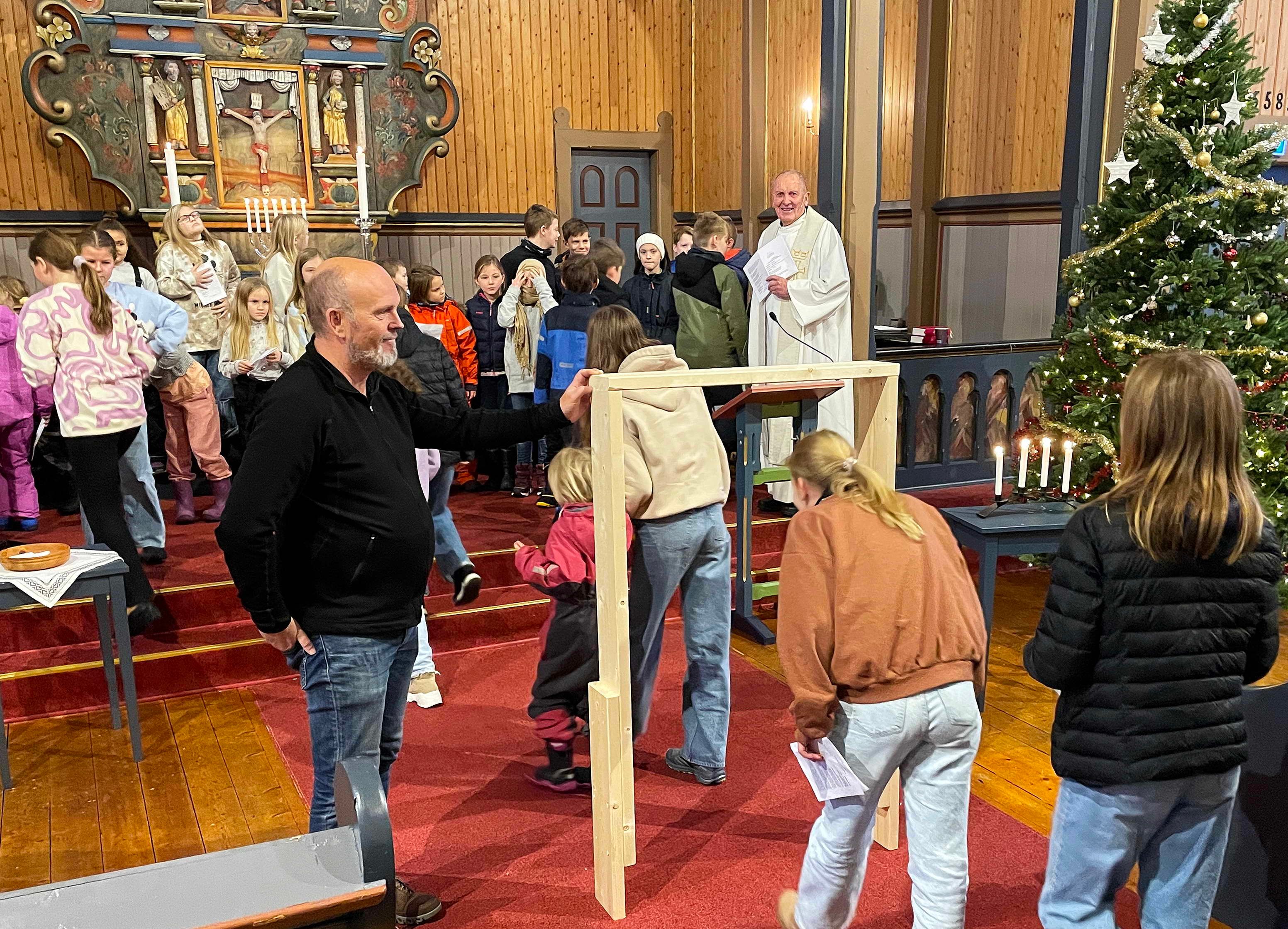 Fekk bøye seg for Jesus-barnet - driva.no