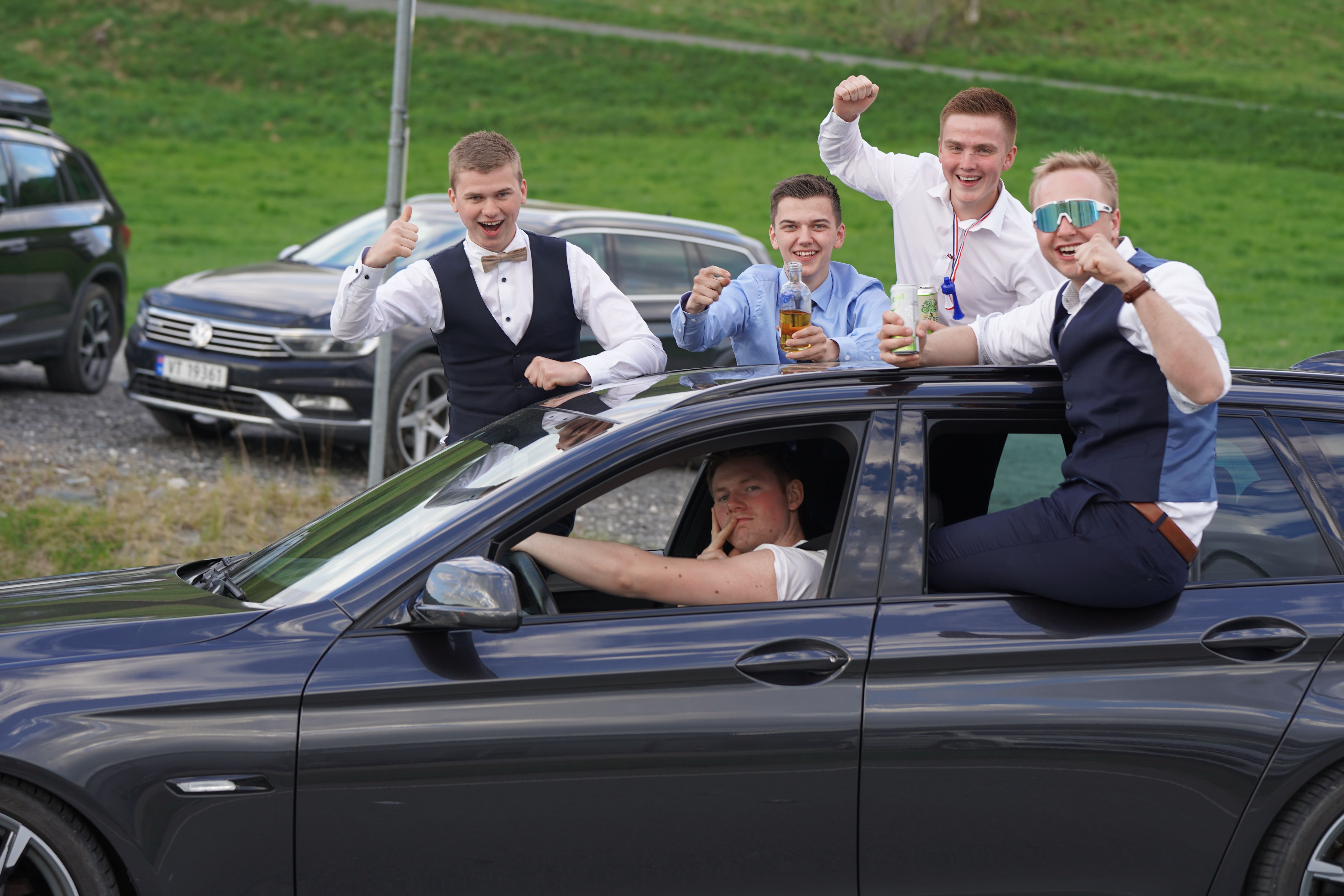 Simon og kompisene er alltid med på rånetoget: – Vi har hatt en nydelig ...