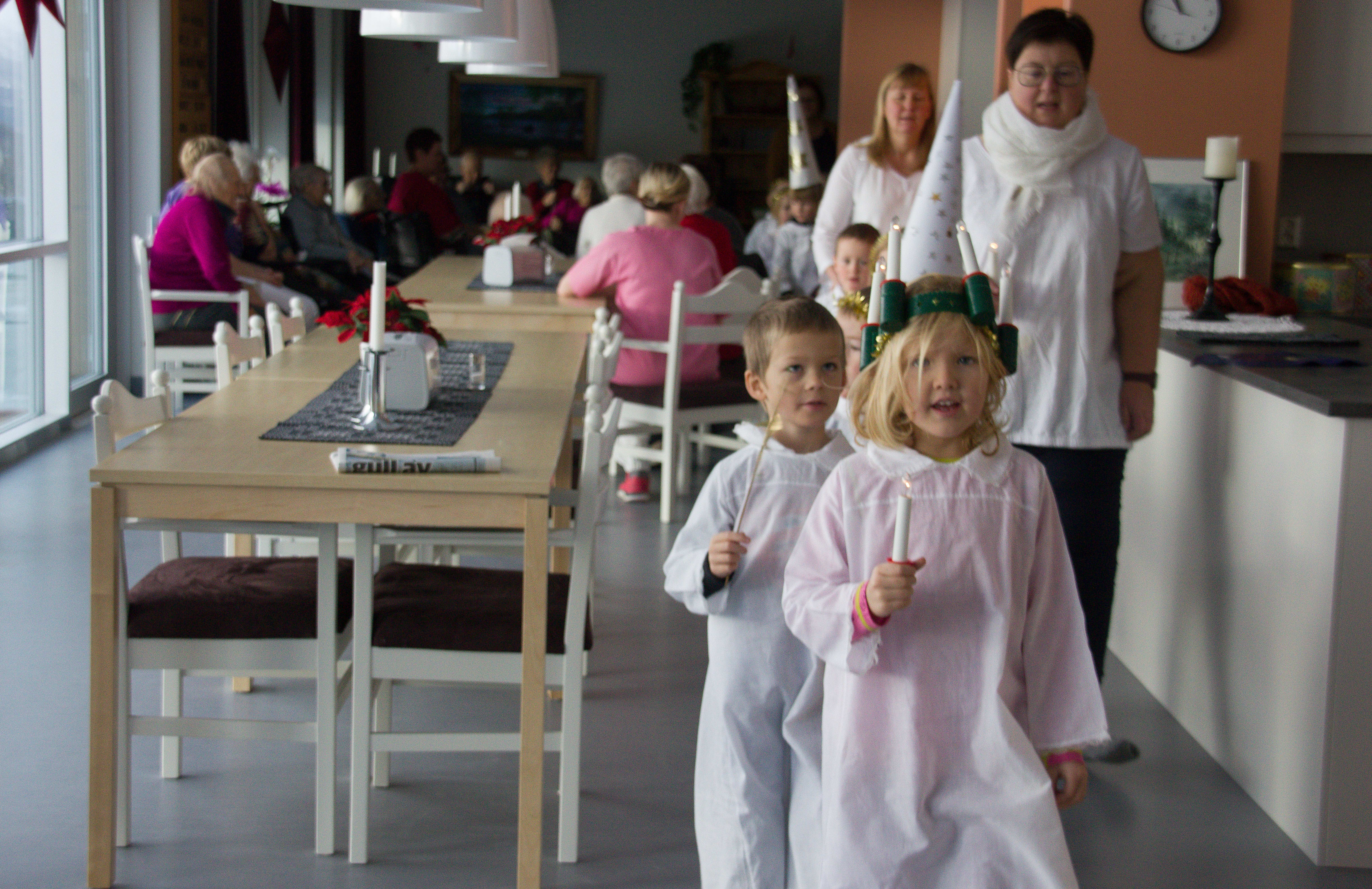Lucia-feiring på Lesja sjukeheim - vigga.no