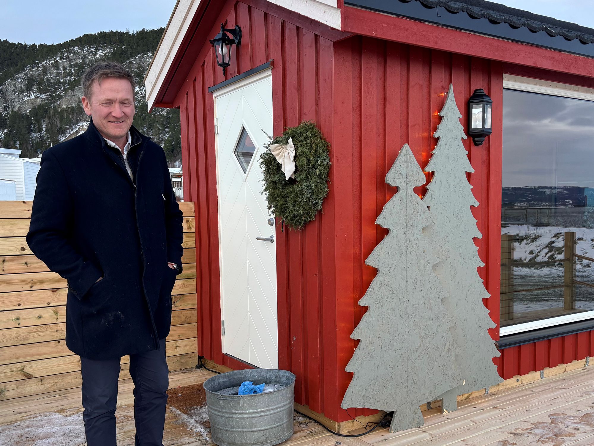 Lars håper det nye tilbudet skal lokke enda flere til Velvang østre - s ...