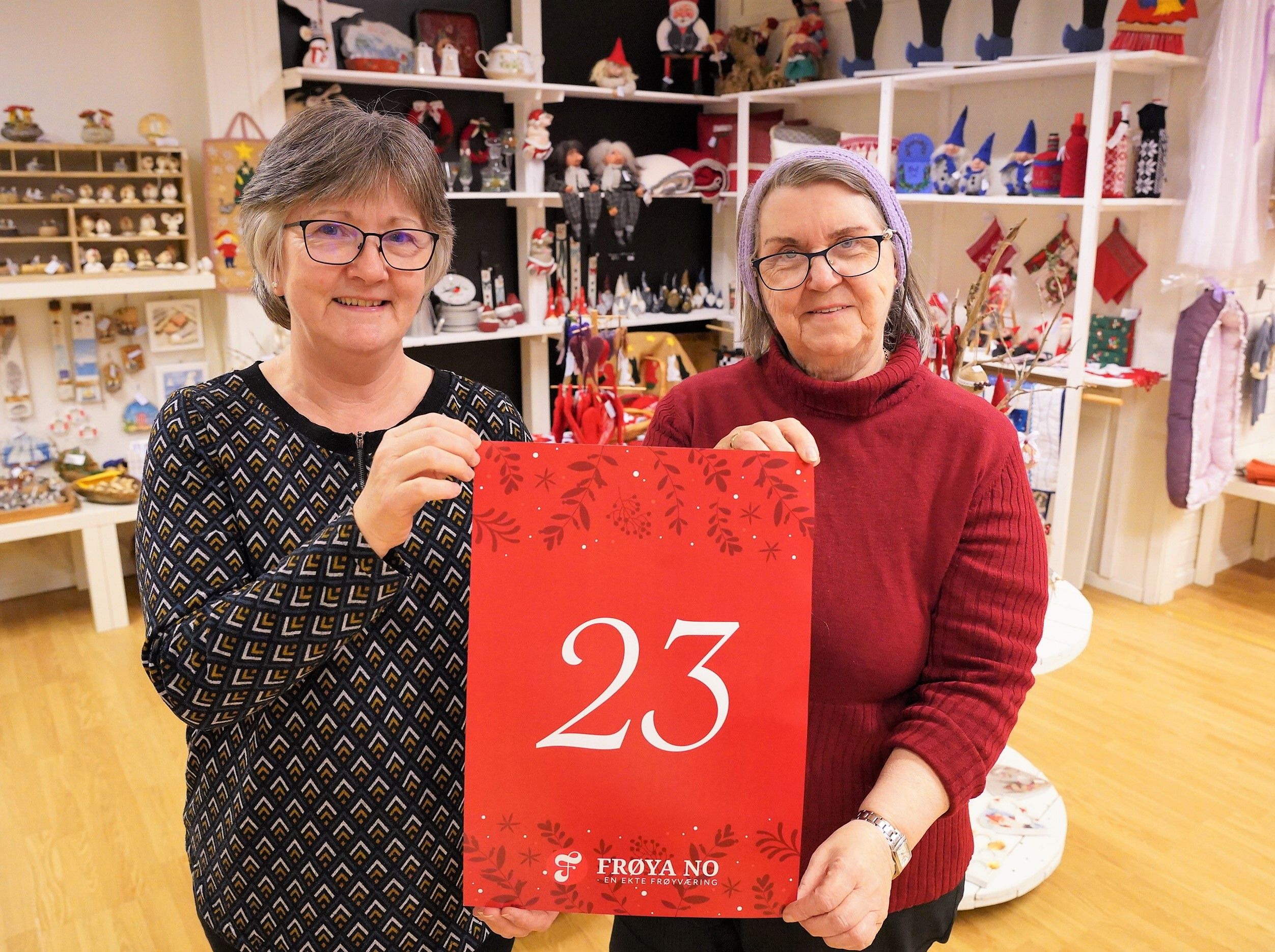 Trude Og Svanhild åpner Luka På Lillejulaften Og Byr På Fin Premie