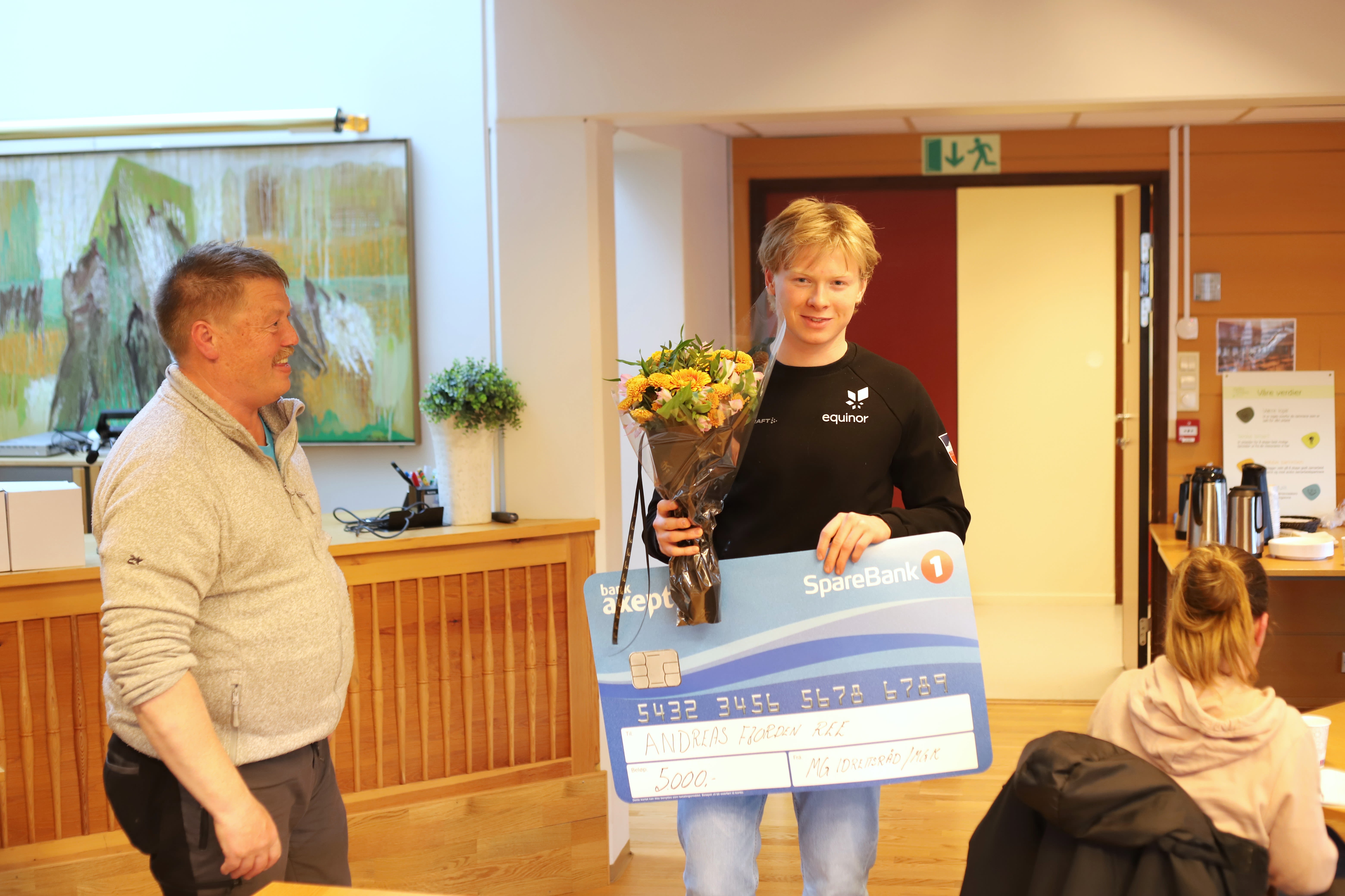 Andreas fikk Idrettsprisen: - Hadde ikke forventet slike resultater ...