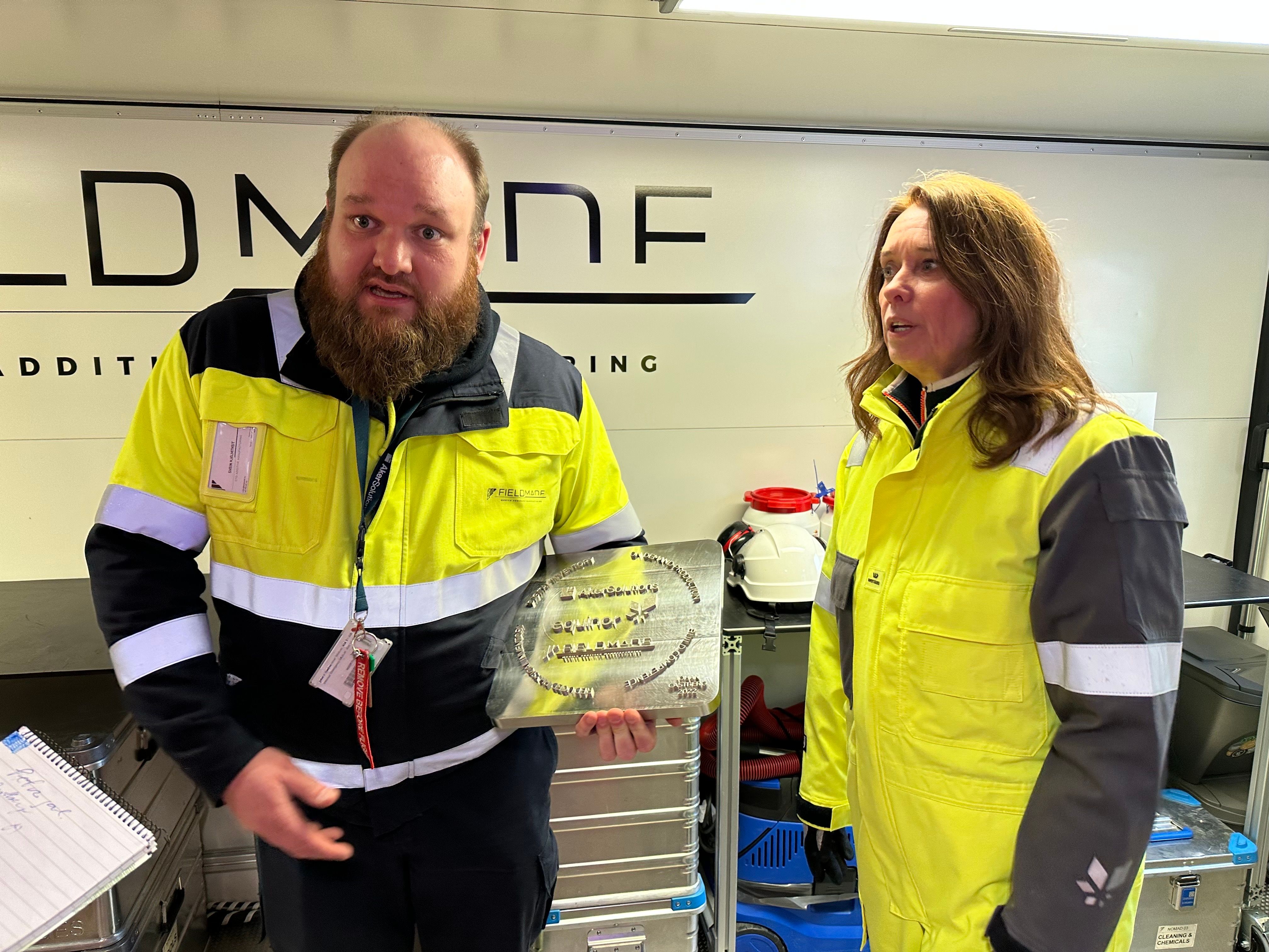 Her lanserer dei verdas første offshore 3D-printar - sunnhordland.no