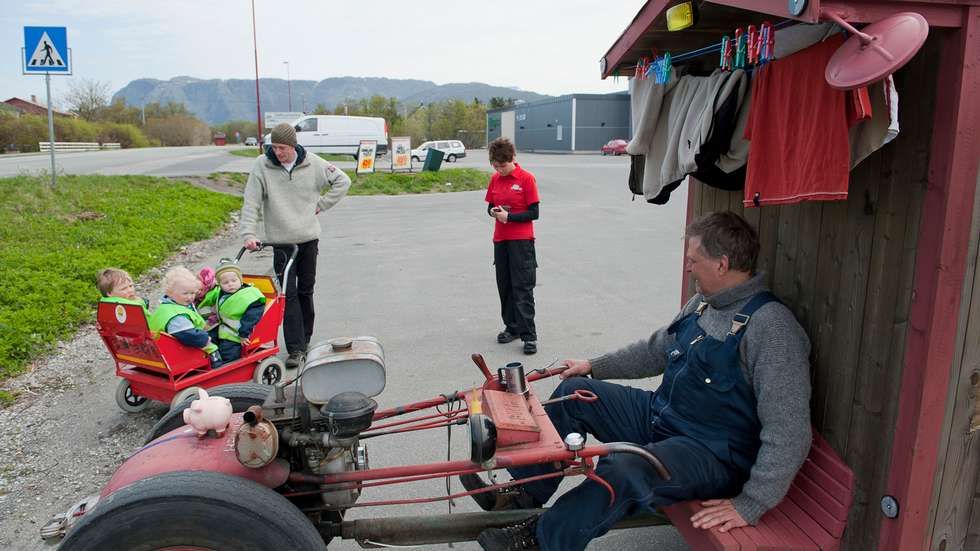 Traktormannen har ankommet Brønnøy - banett.no