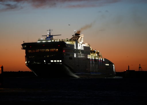 Color Line-ferge kolliderte i Hirtshals – alle avganger søndag er ...