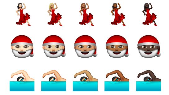 Nå blir det «Five shades of emoji» på Iphone - smp.no