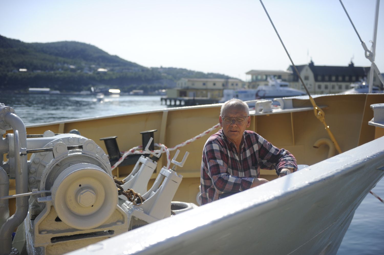 Drømmen til John var å reise med Kaarbøverkstedbåten - ht.no