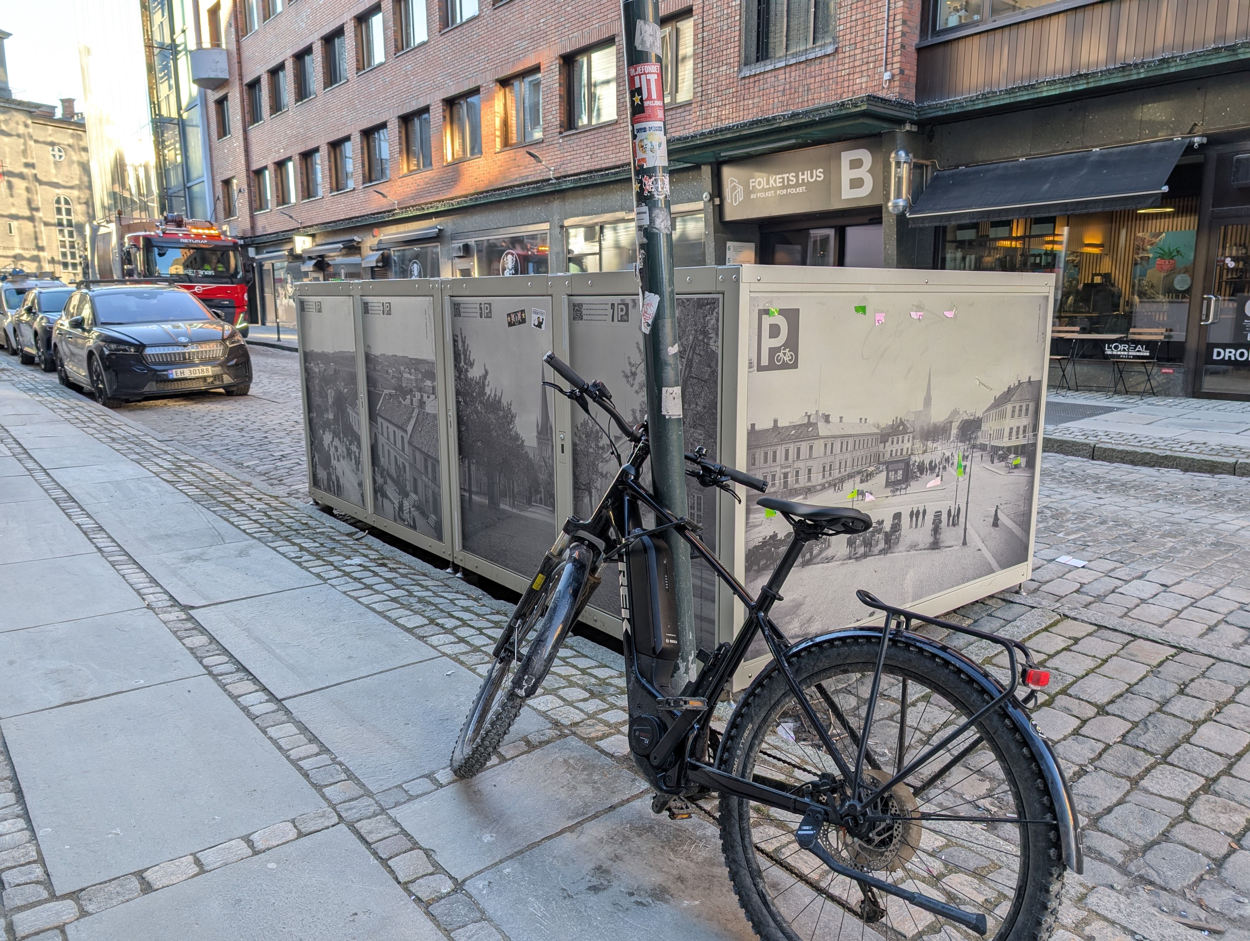 Bikely i Trondheim lagde app og skap for sykkelparkering, men er nå ...