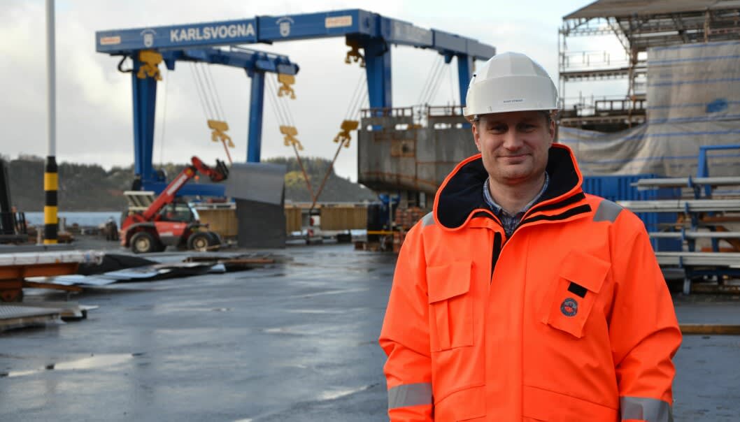 Fitjar Mek-sjefen tru den svake krona kan gjere norske verft attraktive ...